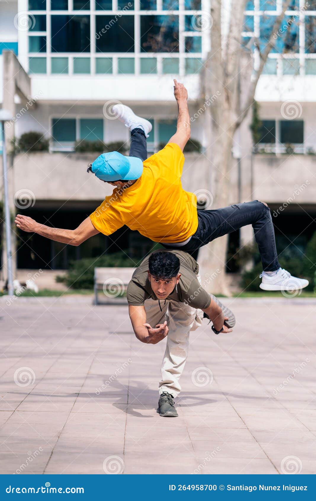 Dancing Crew Doing Break-Dance Stock Photo - Image of breakdancing ...
