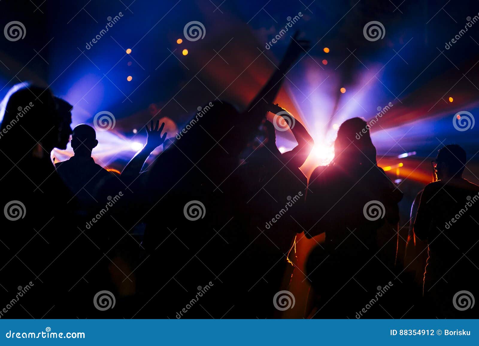 Dancing Crowd. stock photo. Image of group, human, large - 88354912