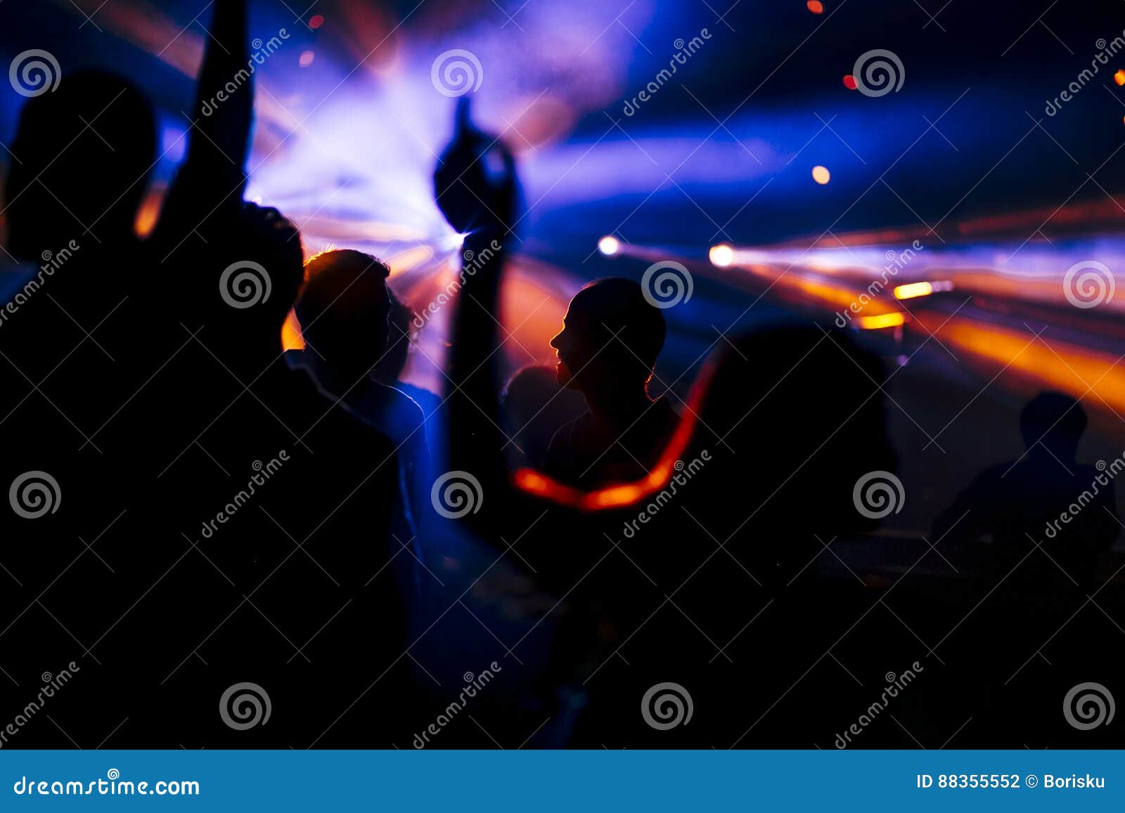 Dancing Crowd. stock photo. Image of luxury, crowd, leisure - 88355552