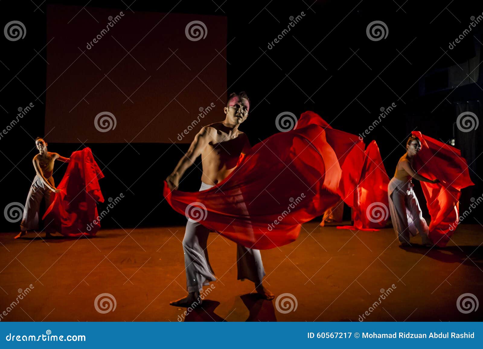 Dancing in dark studio editorial photography. Image of musical - 60567217