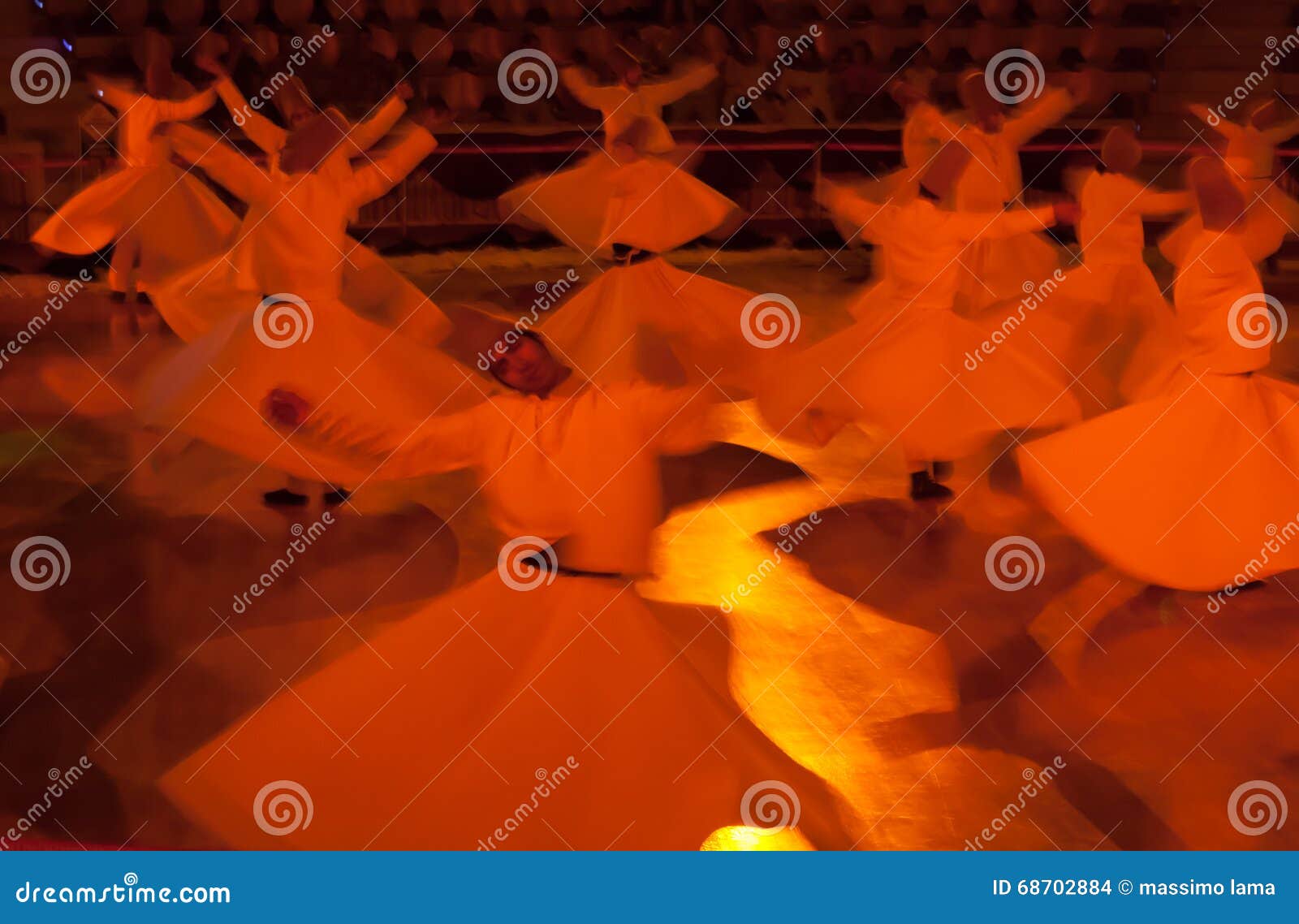 Dancing dervishes in Konya editorial stock image. Image of show - 68702884