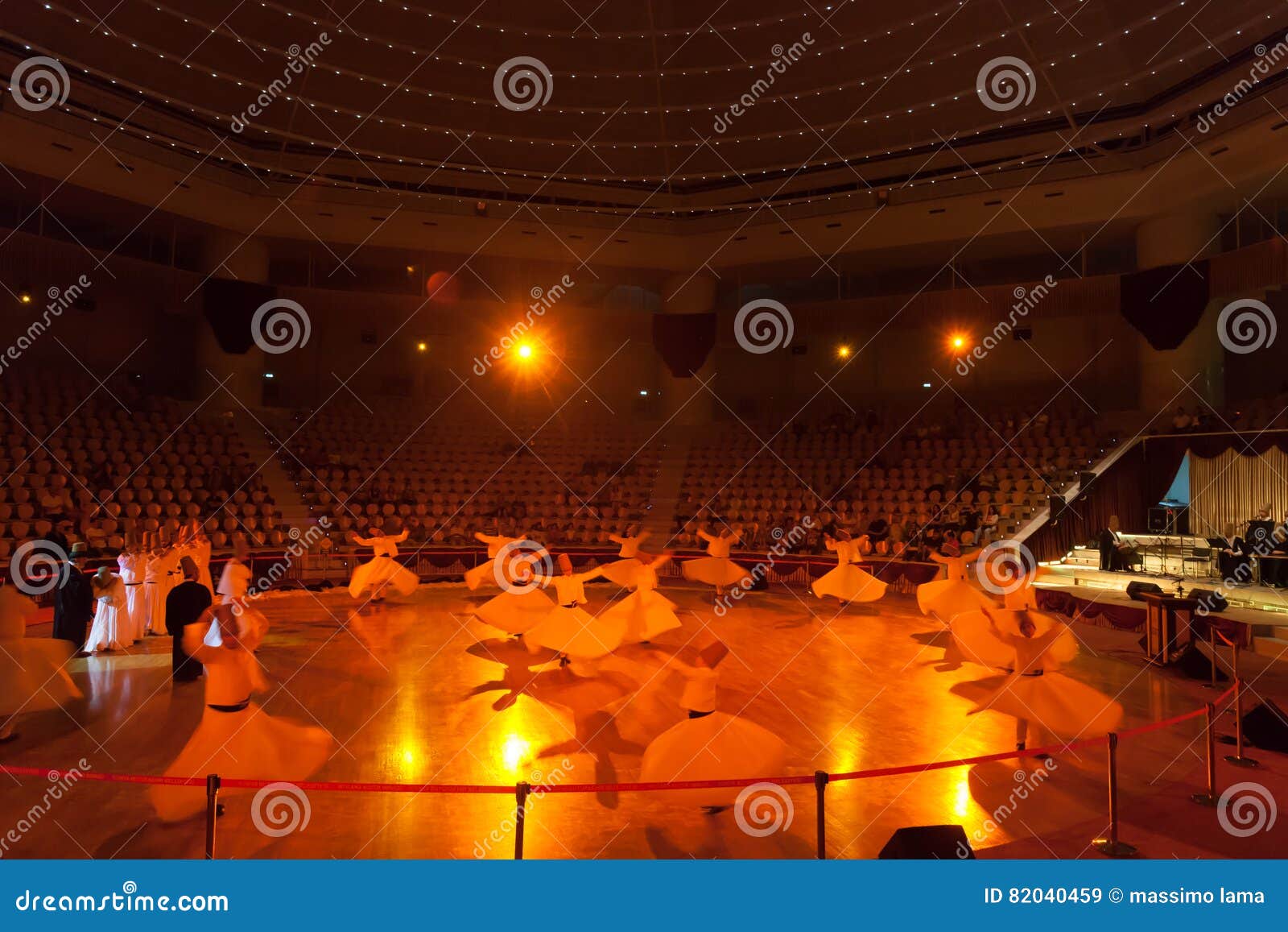 Dancing dervishes in Konya editorial stock image. Image of educational ...