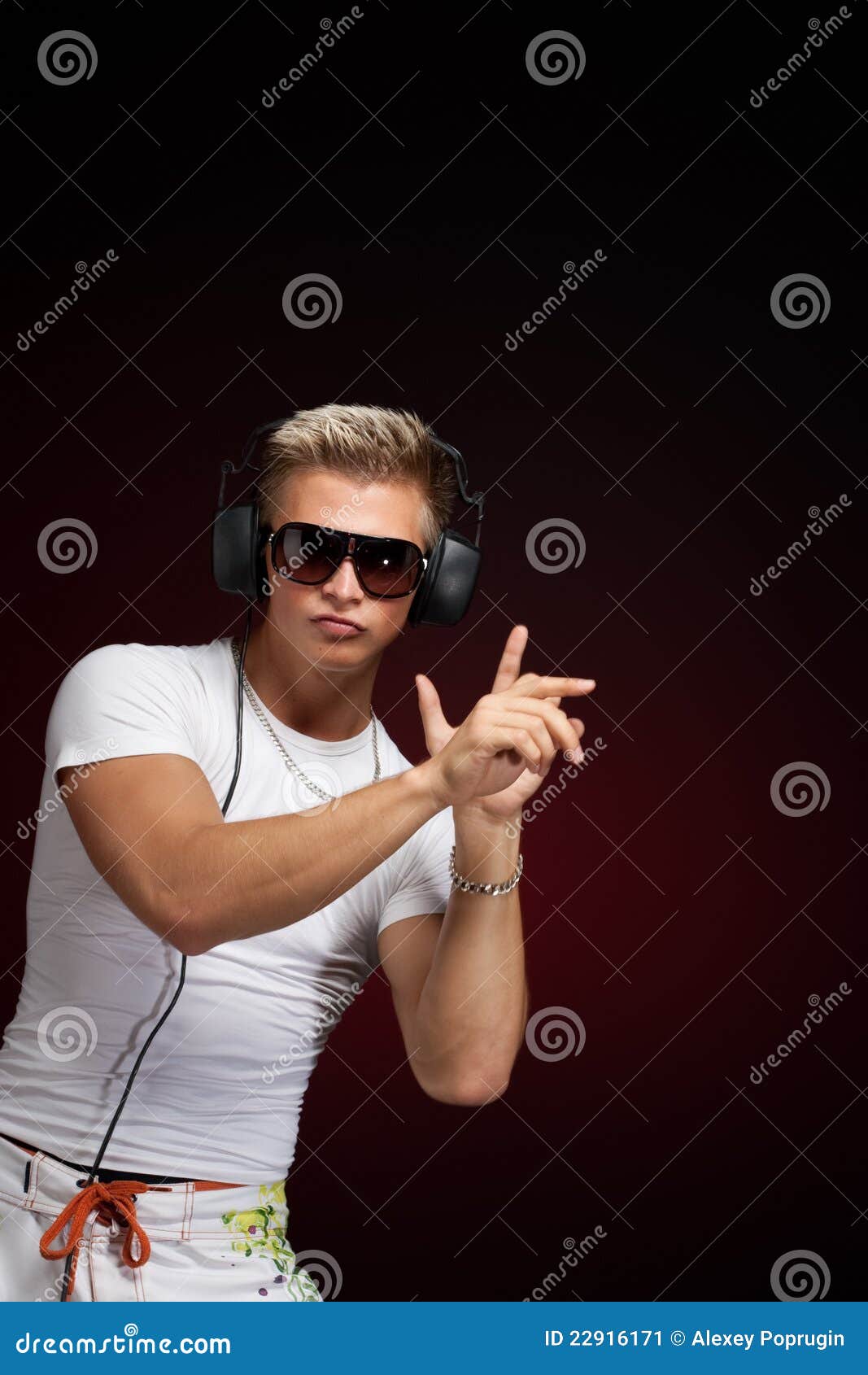 Dancing dj stock image. Image of hobbies, jockey, clubbing - 22916171