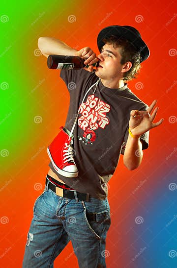 Dancing Drunk stock image. Image of disco, posed, intoxicated - 1960445