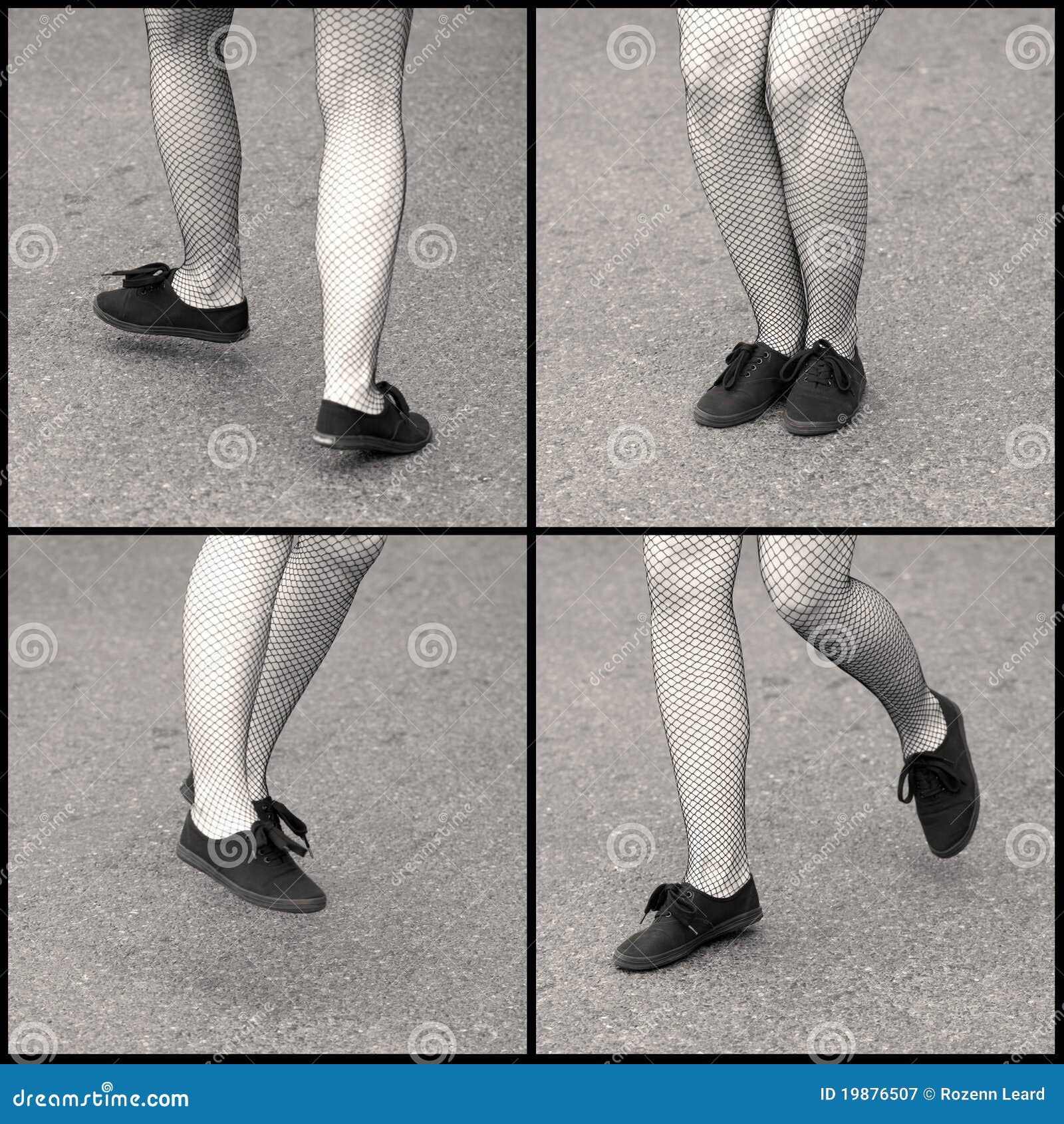 Dancing feet stock image. Image of jumping, collage, steps - 19876507