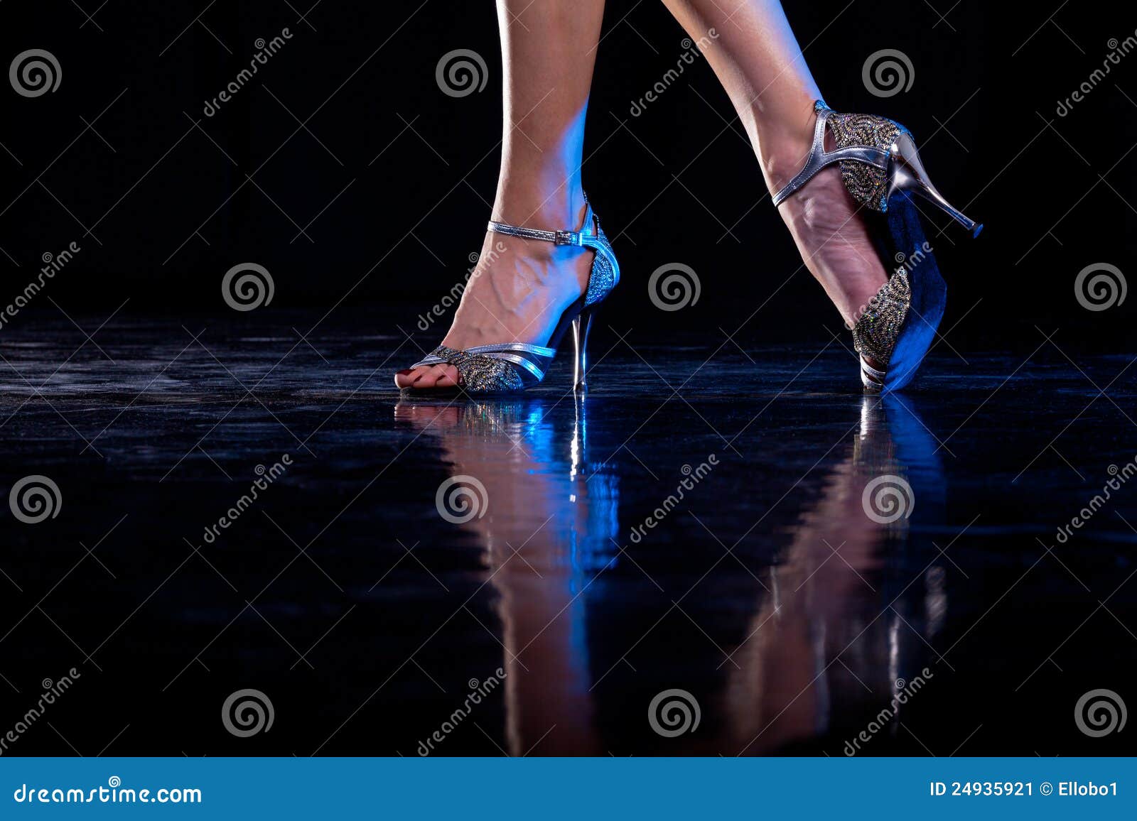 Dancing feet. stock image. Image of light, feet, artist - 24935921