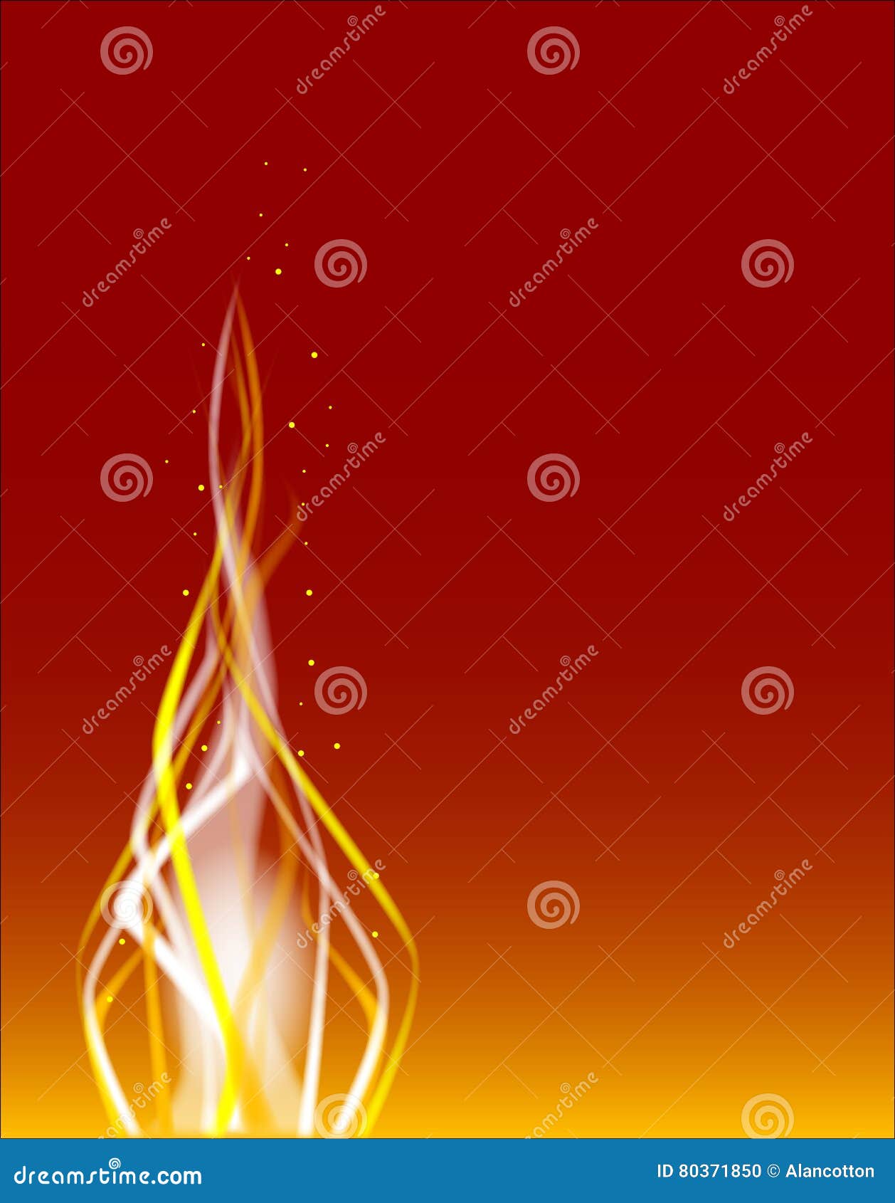 Dancing Fire Background stock vector. Illustration of abstract - 80371850