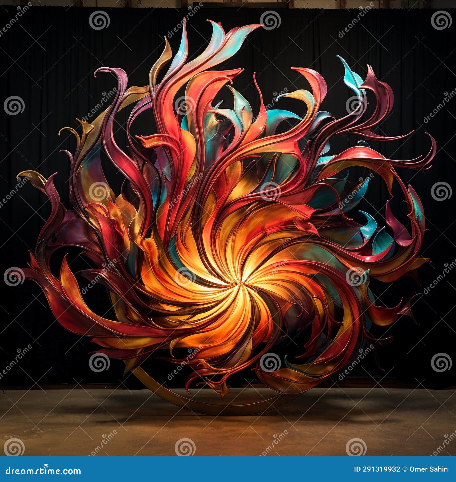Dancing Flames stock illustration. Illustration of gracefully - 291319932