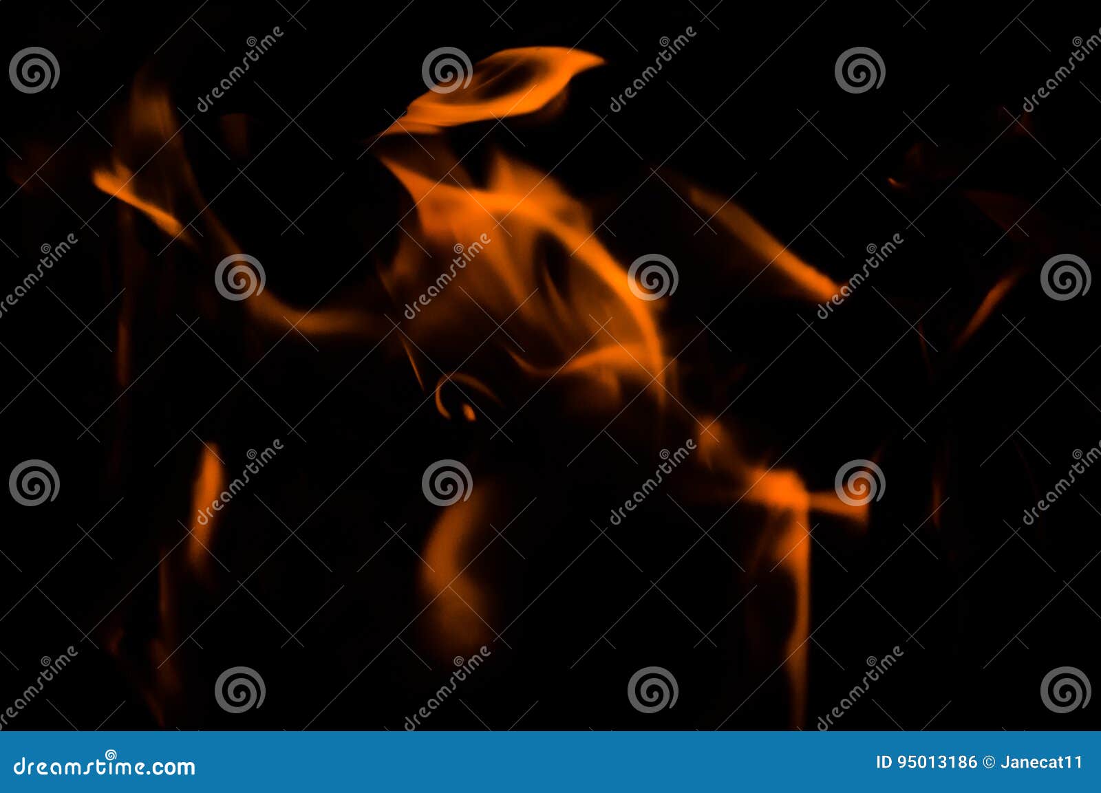 Dancing flames stock photo. Image of design, close, fiery - 95013186