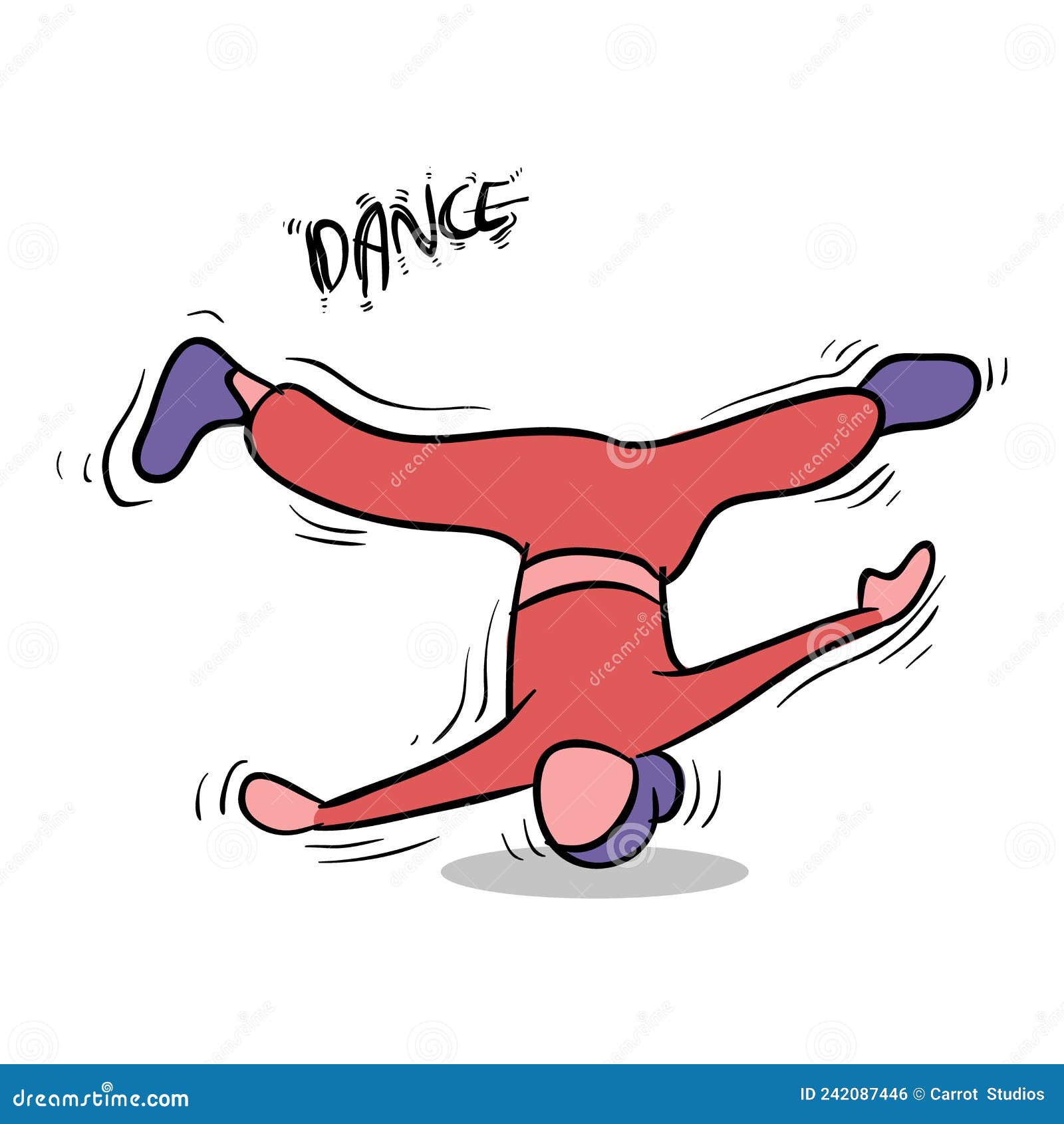 Head Rotation Exercise. Neck Relaxing Stretch Workout Cartoon Vector ...