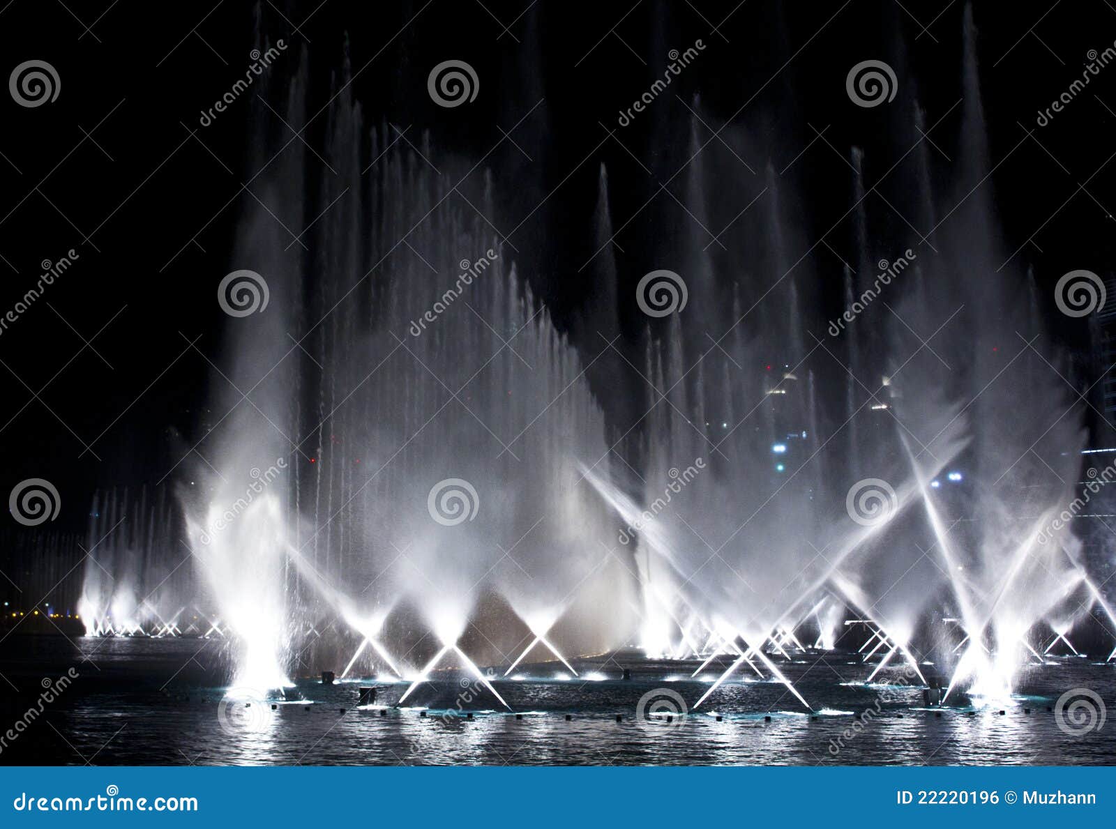 Dancing fountain stock photo. Image of architecture, water - 22220196