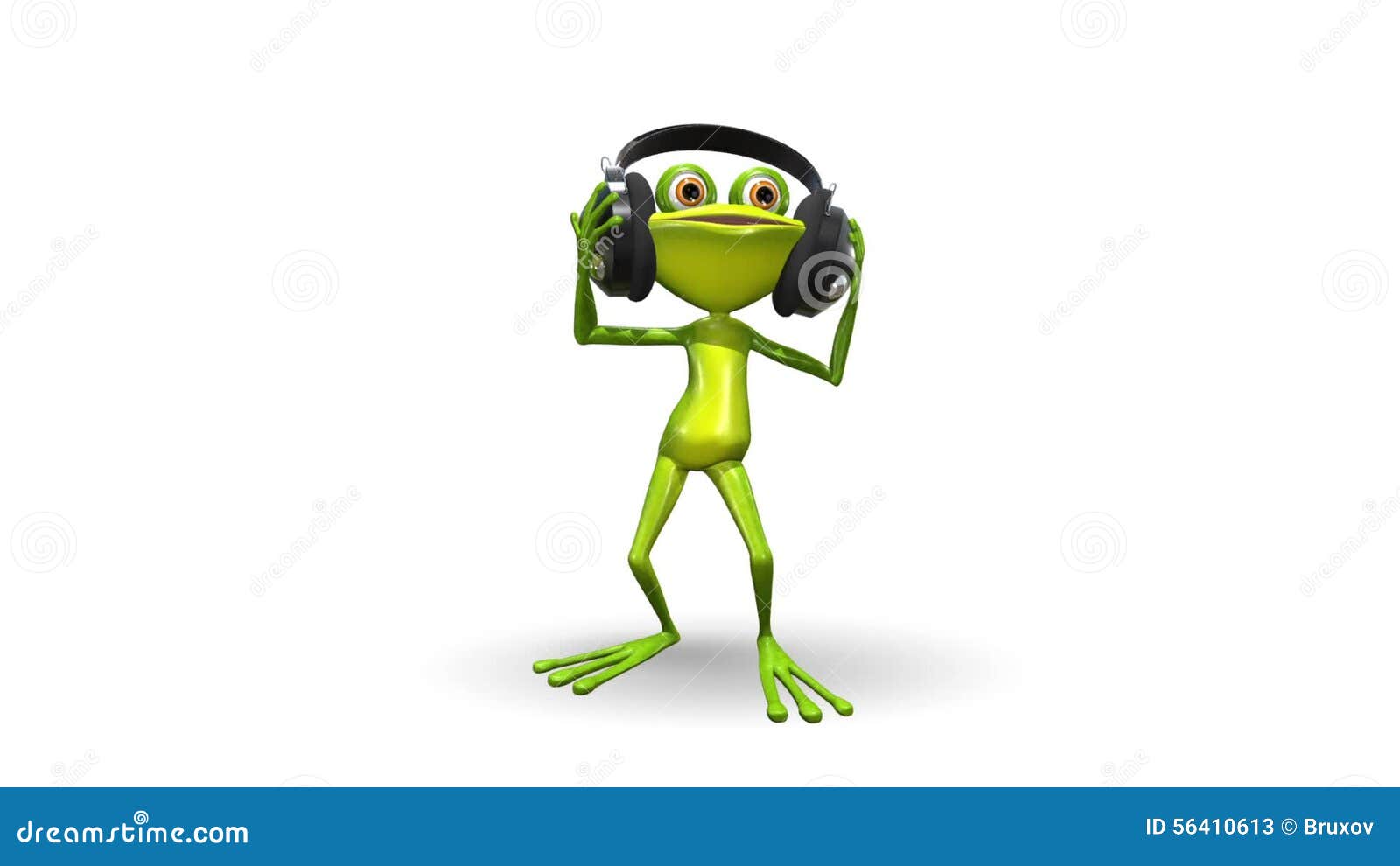 Dancing frog stock video. Video of pose, frog, glance - 56410613