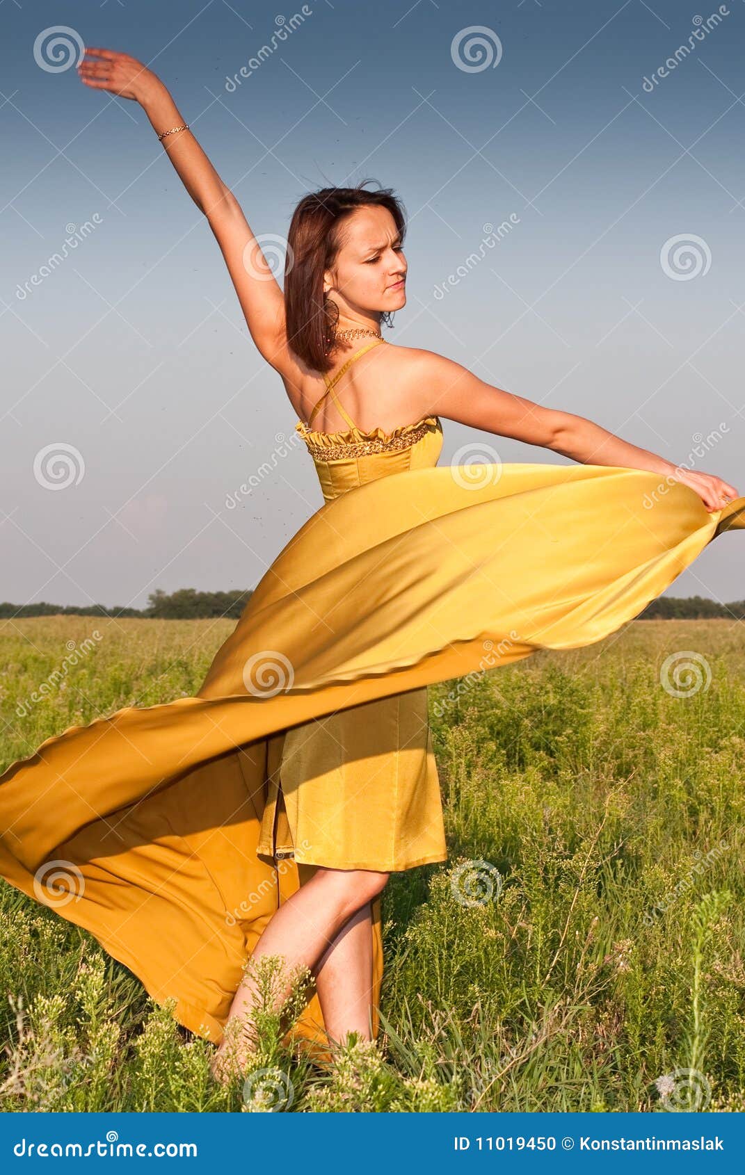 Dancing girl stock photo. Image of jump, enjoy, happy - 11019450