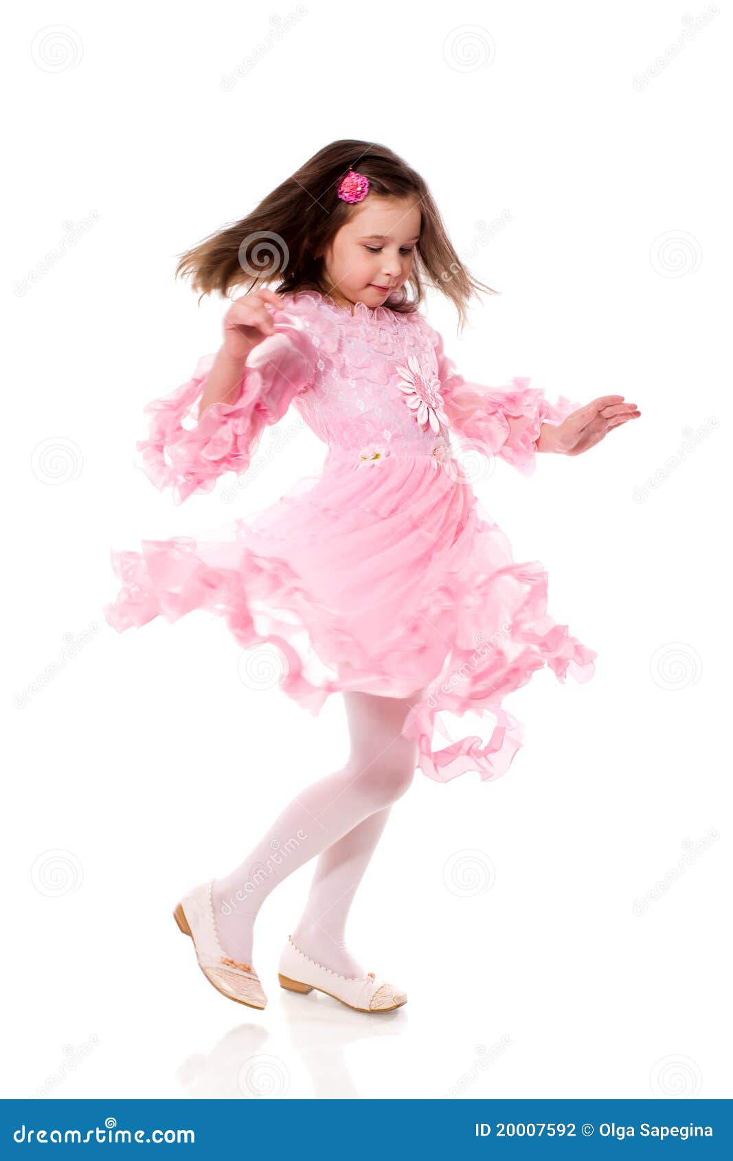 Dancing girl stock photo. Image of long, elegance, dancer - 20007592
