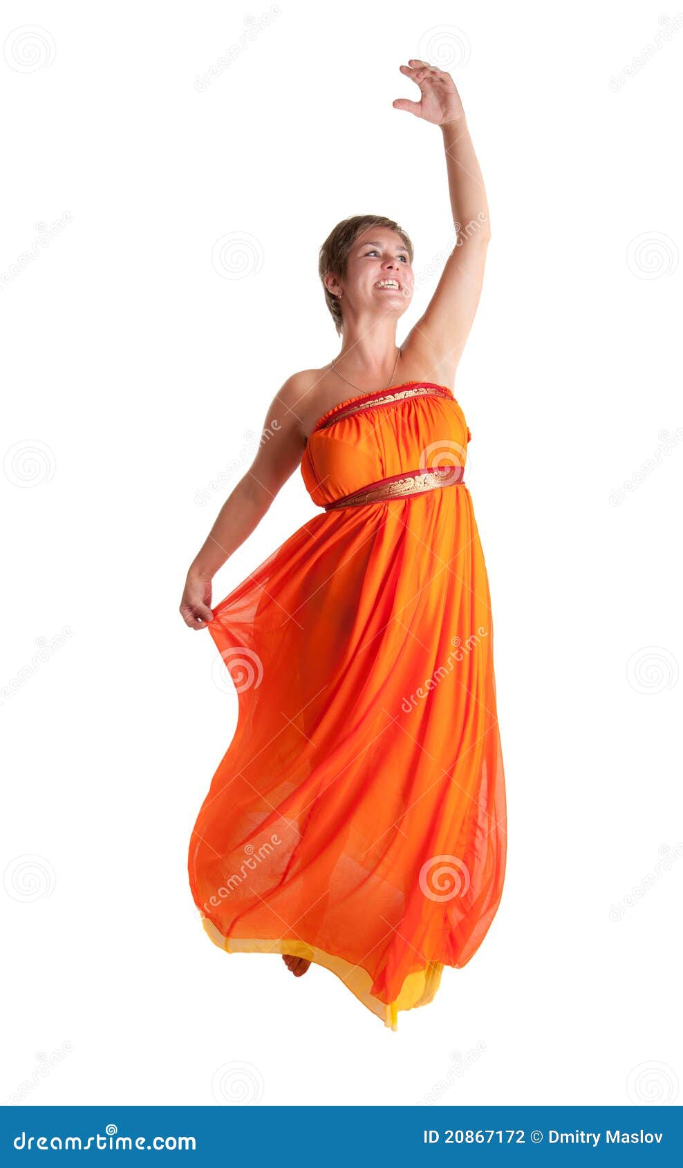 The dancing girl stock photo. Image of beauty, females - 20867172