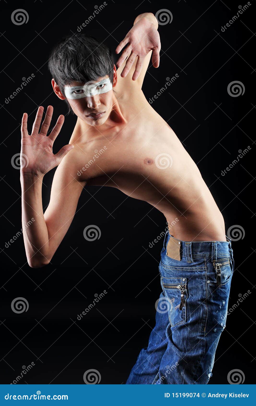 Dancing guy stock photo. Image of movement, jeans, person - 15199074