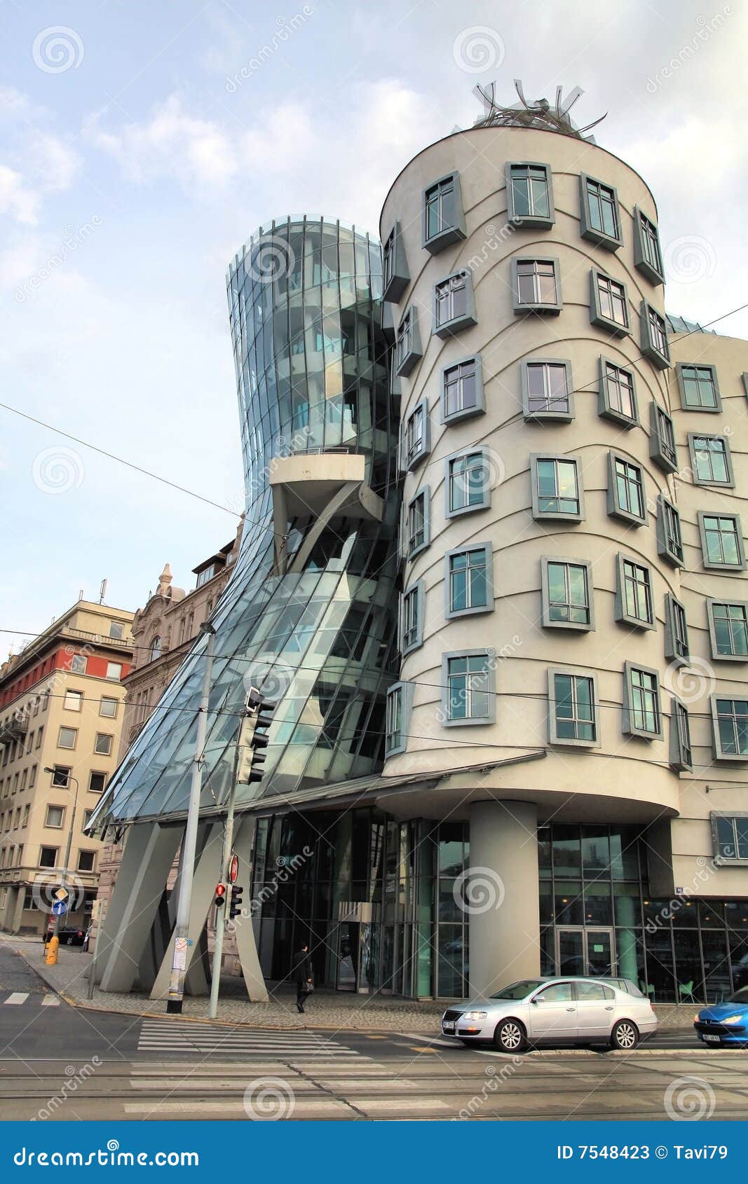 Dancing House Editorial Image | CartoonDealer.com #32797232