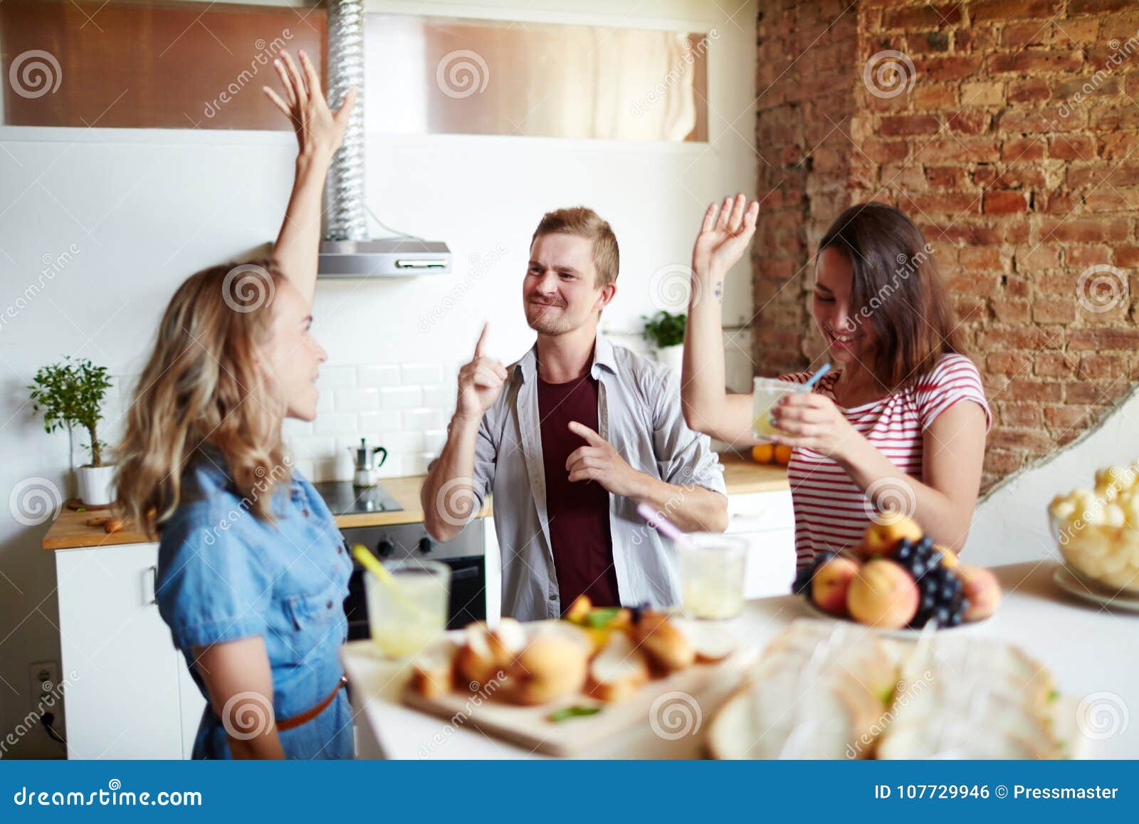 Dancing after lunch stock photo. Image of amorous, friday - 107729946