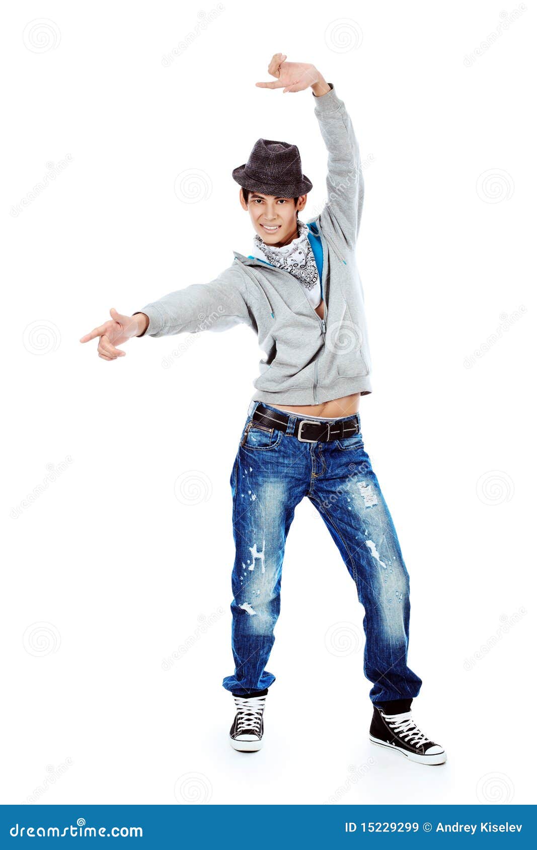 Dancing man stock image. Image of motion, teenager, dance - 15229299