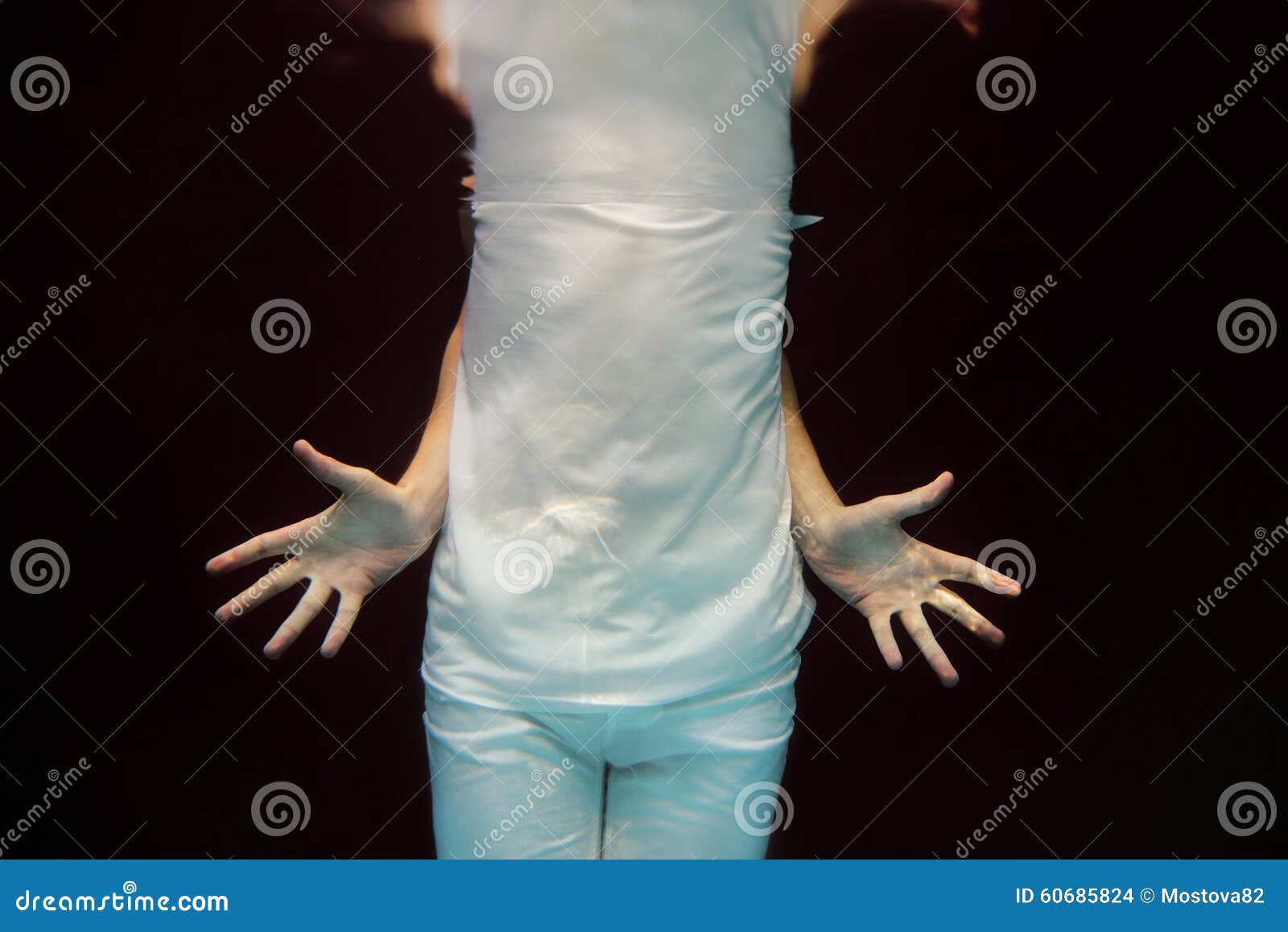 Dancing Man S Hands Underwater Stock Photo - Image of moving, dancing ...
