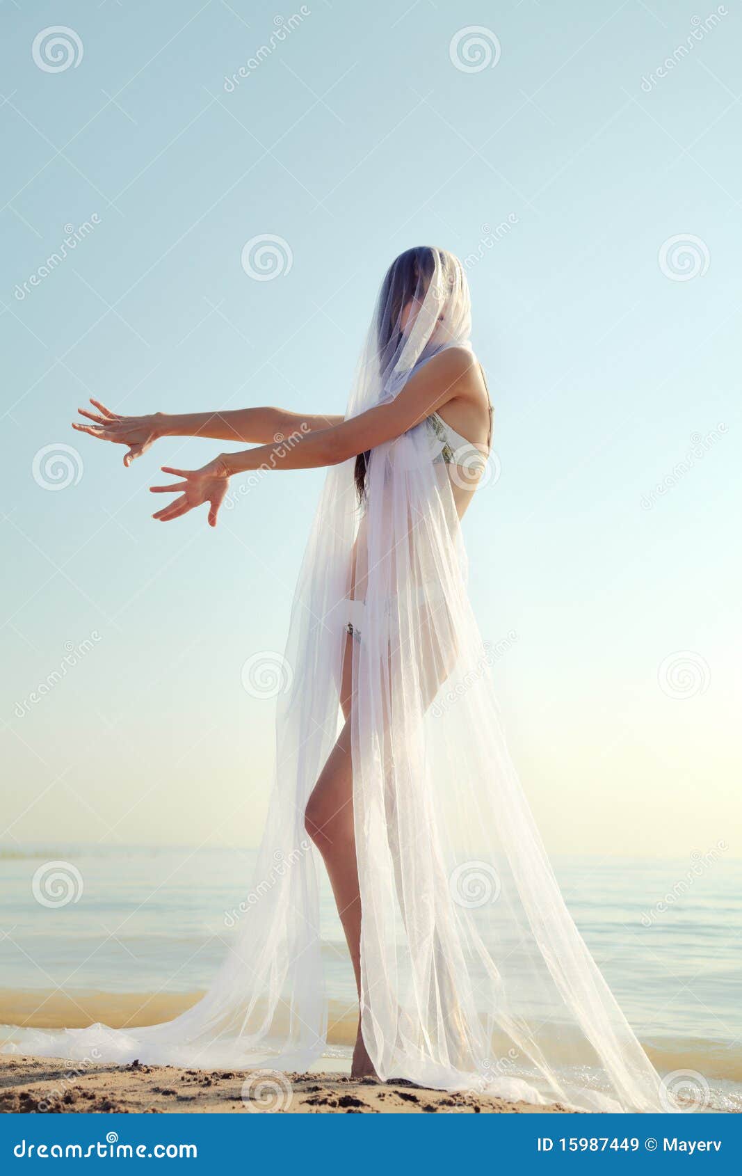 Dancing mermaid stock image. Image of dancing, bare, hand - 15987449