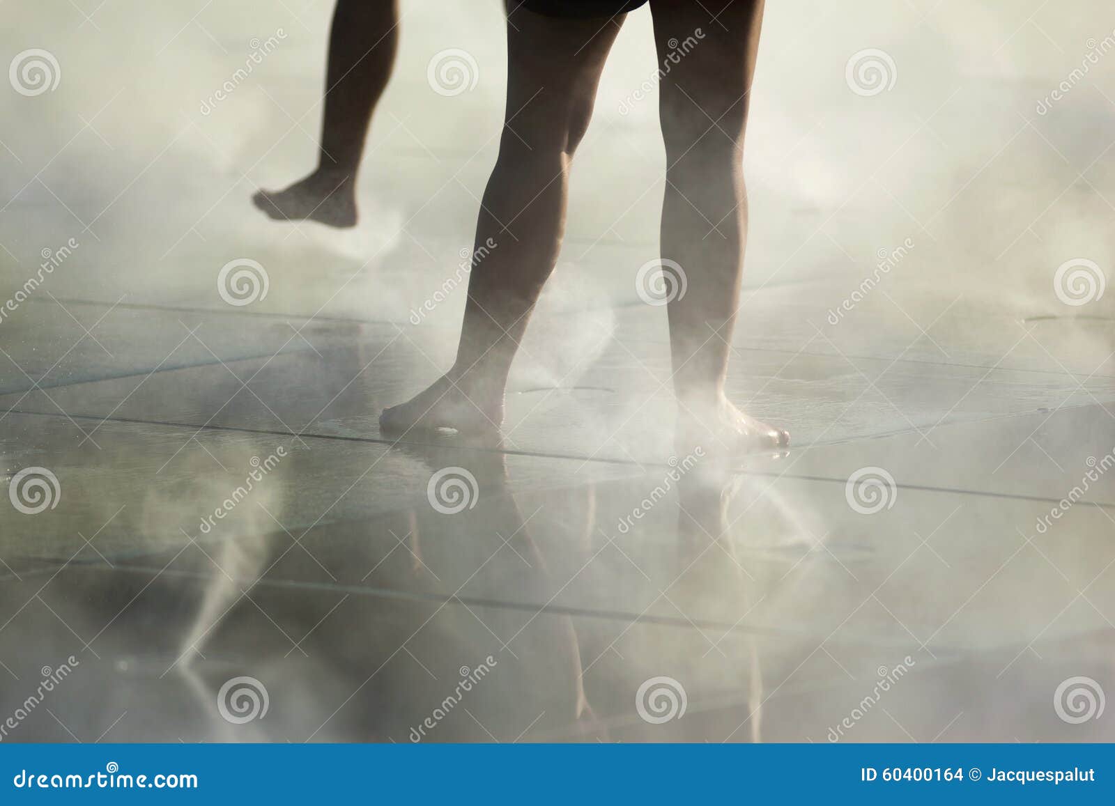 Dancing in the mist stock photo. Image of artistic, smoke - 60400164
