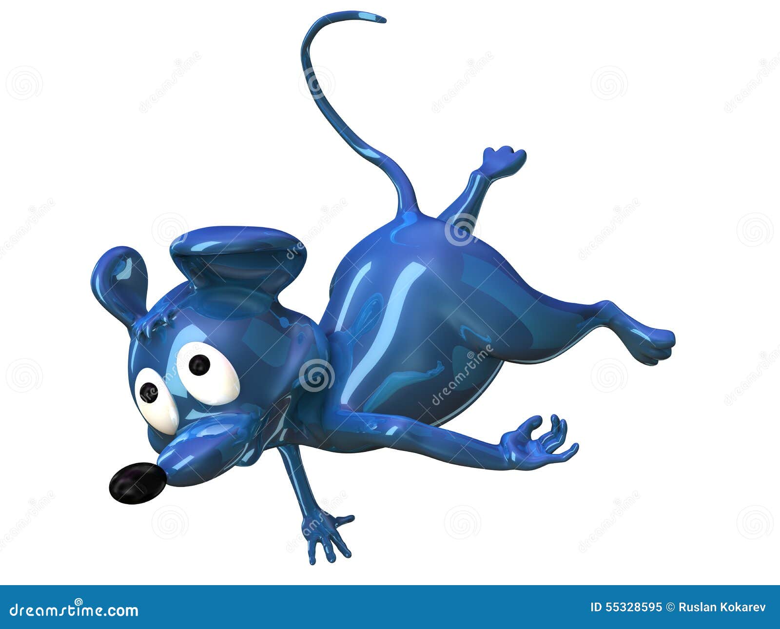 Dancing mouse. stock illustration. Illustration of white - 55328595