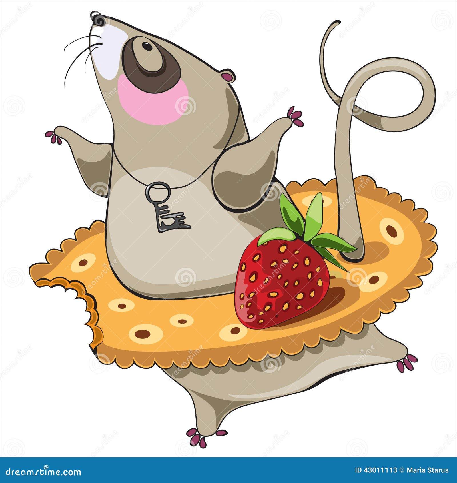 Dancing Mouse Stock Vector - Image: 43011113