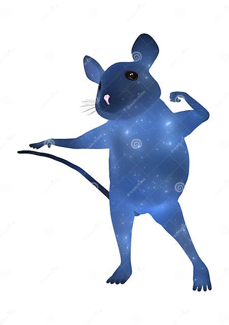 Dancing Mouse stock illustration. Illustration of house - 51232440