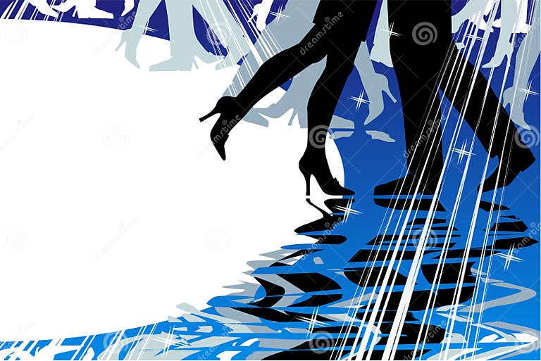 Dancing or Music Background Stock Vector - Illustration of invitation ...