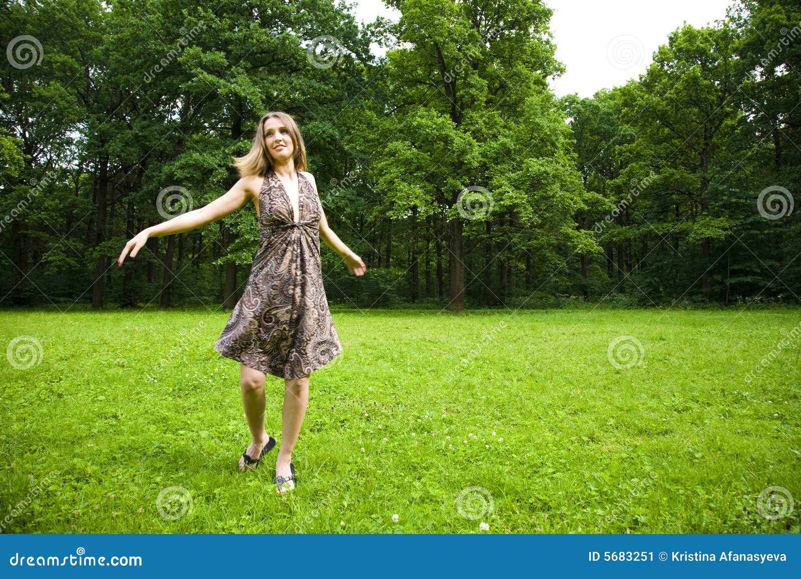 Dancing Outdoors stock image. Image of motion, dancing - 5683251
