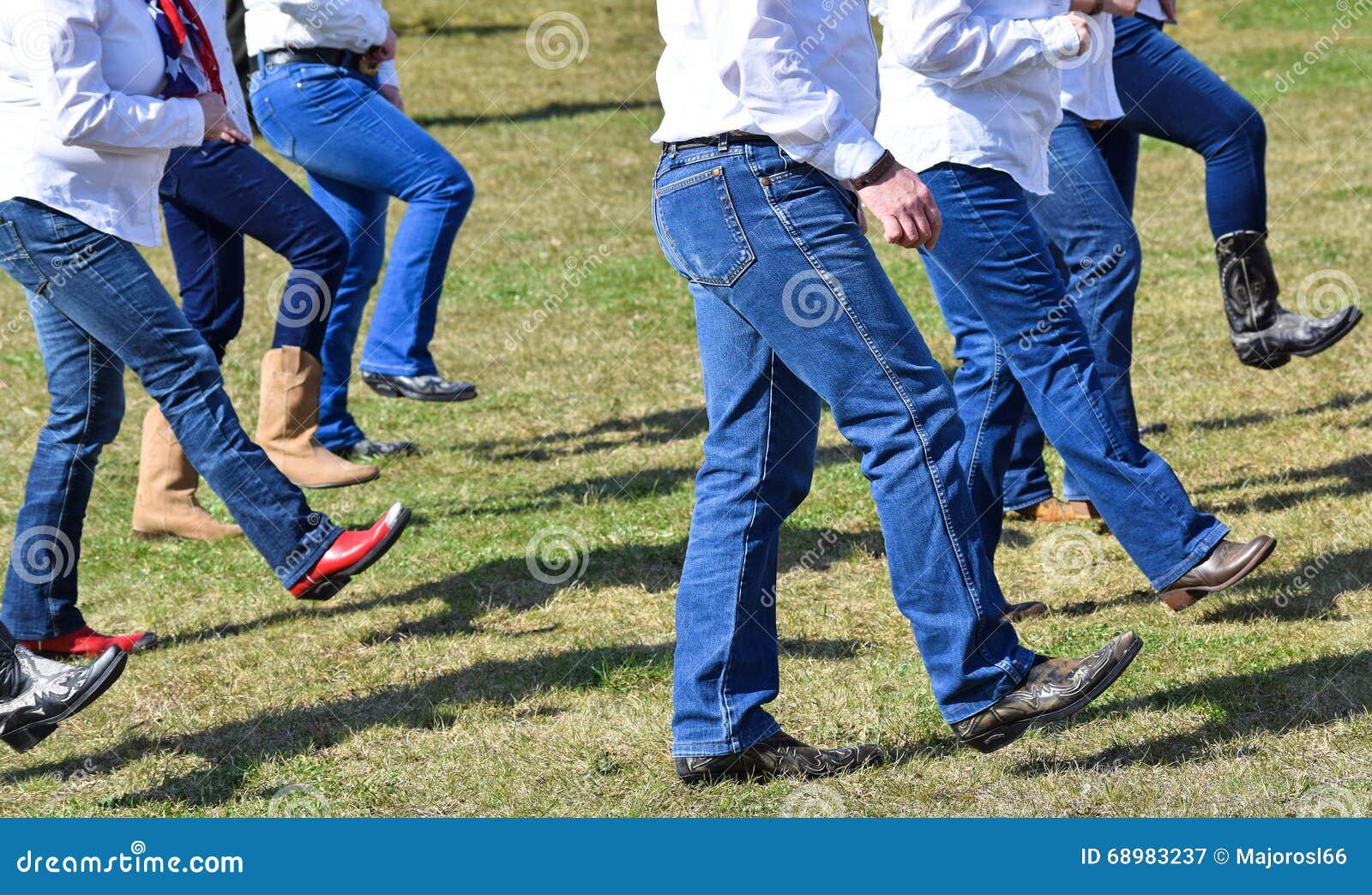 Dancing Outdoors Western Dance Stock Image - Image of country, dancing ...