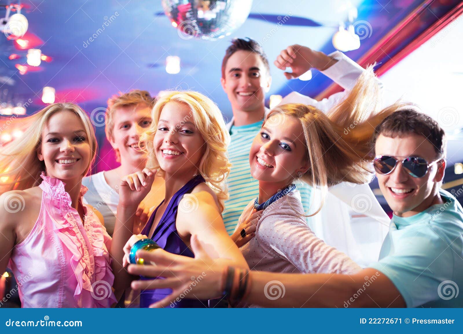 Dancing at party stock image. Image of female, energy - 22272671