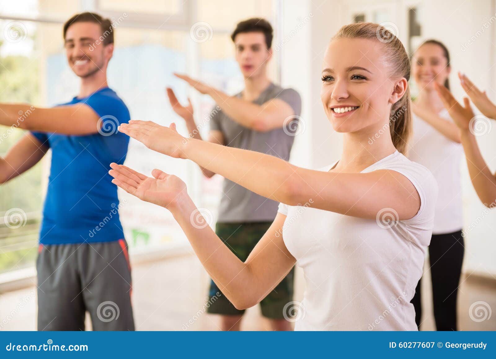 Dancing people stock image. Image of caucasian, dance - 60277607
