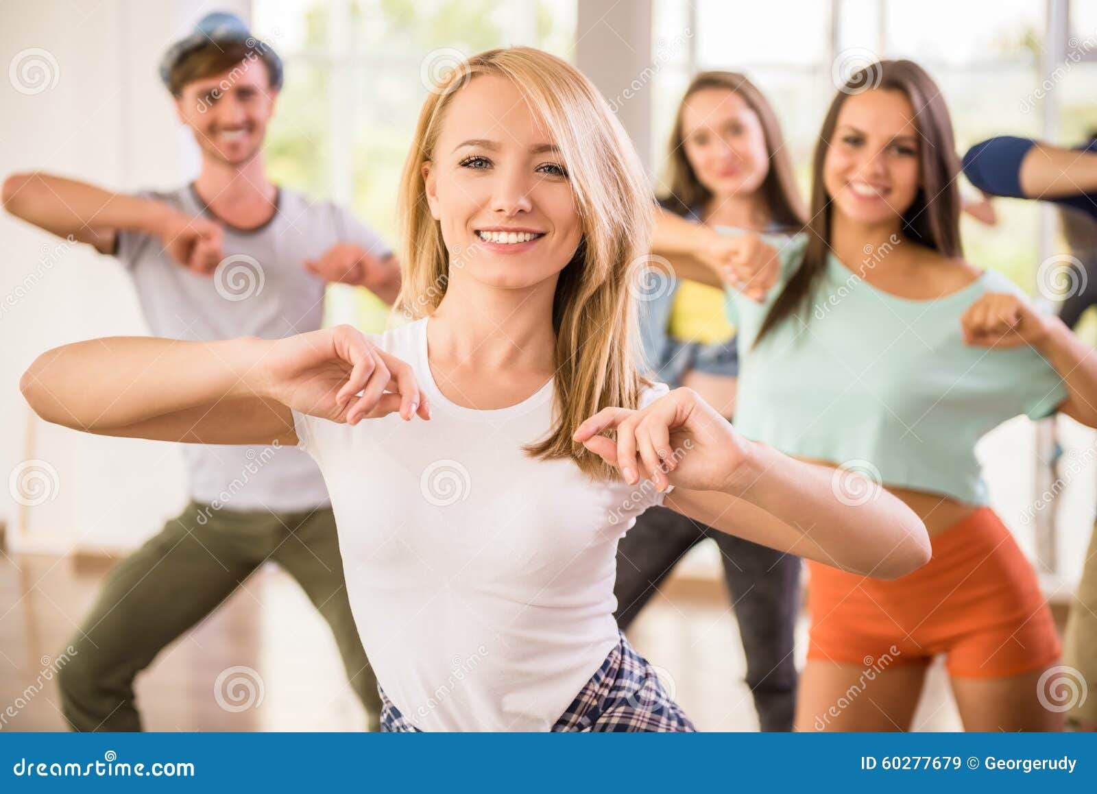 Dancing people stock image. Image of jazzdance, move - 60277679