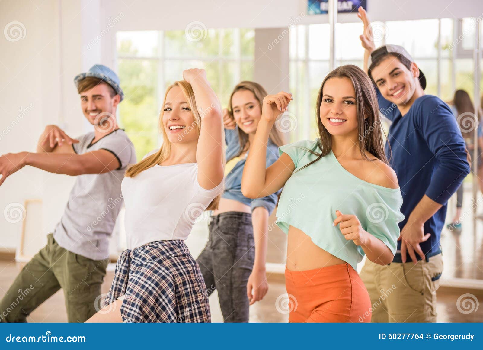 Dancing people stock photo. Image of healthy, fitness - 60277764
