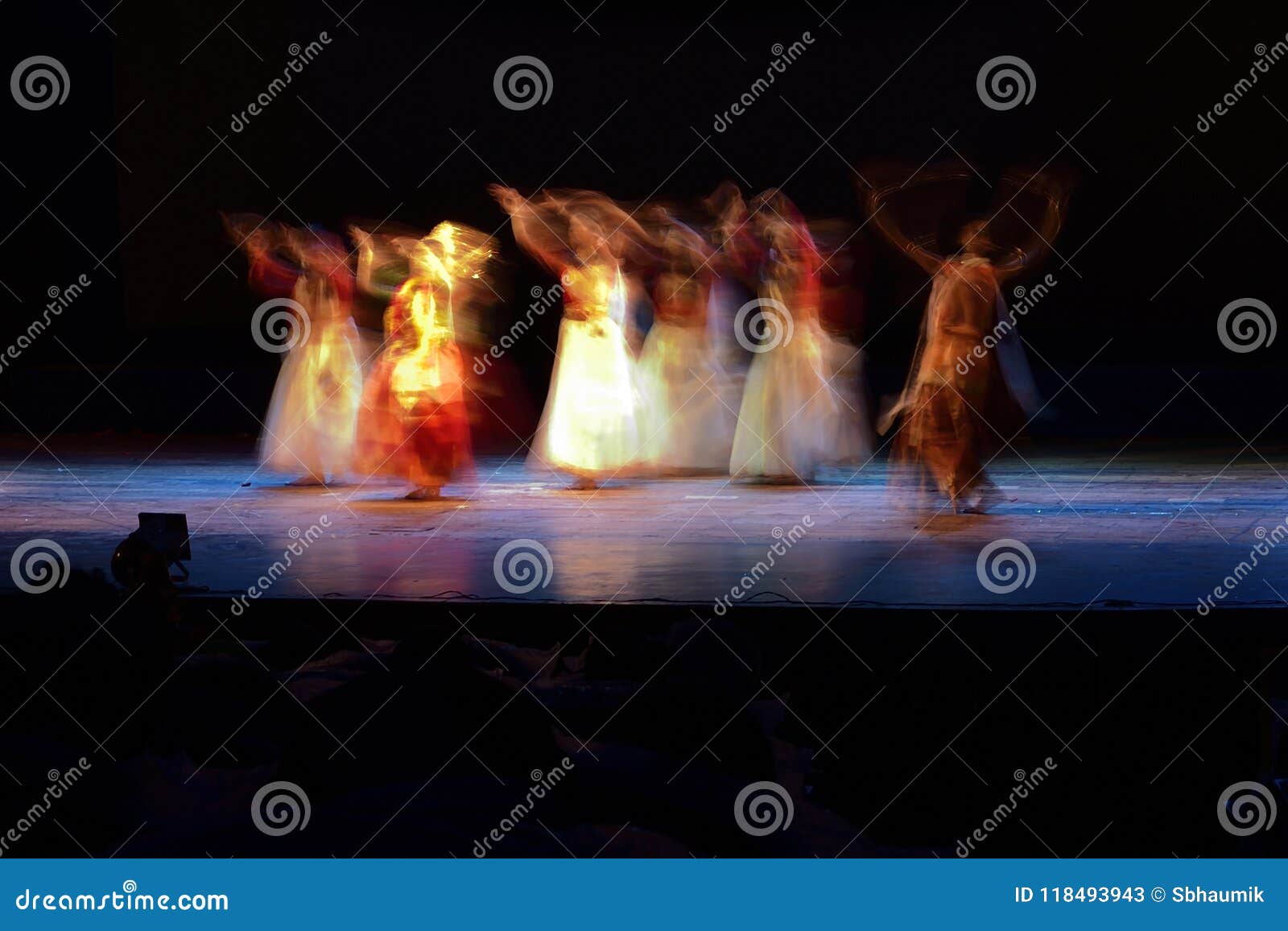Dancing Performance on Stage Stock Image - Image of performance ...