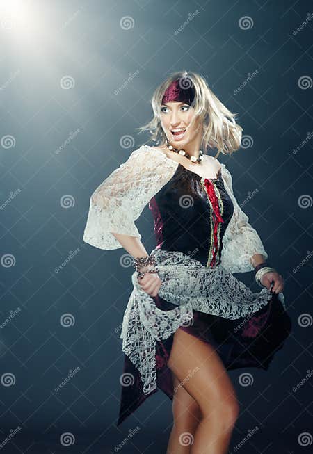 Dancing pirate stock photo. Image of dynamics, magic - 11719436