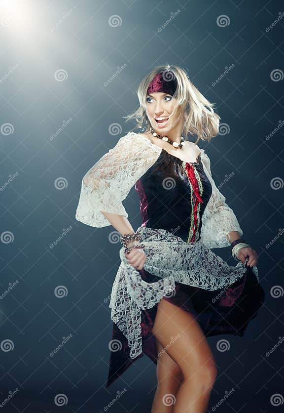 Dancing pirate stock photo. Image of dynamics, magic - 11719436