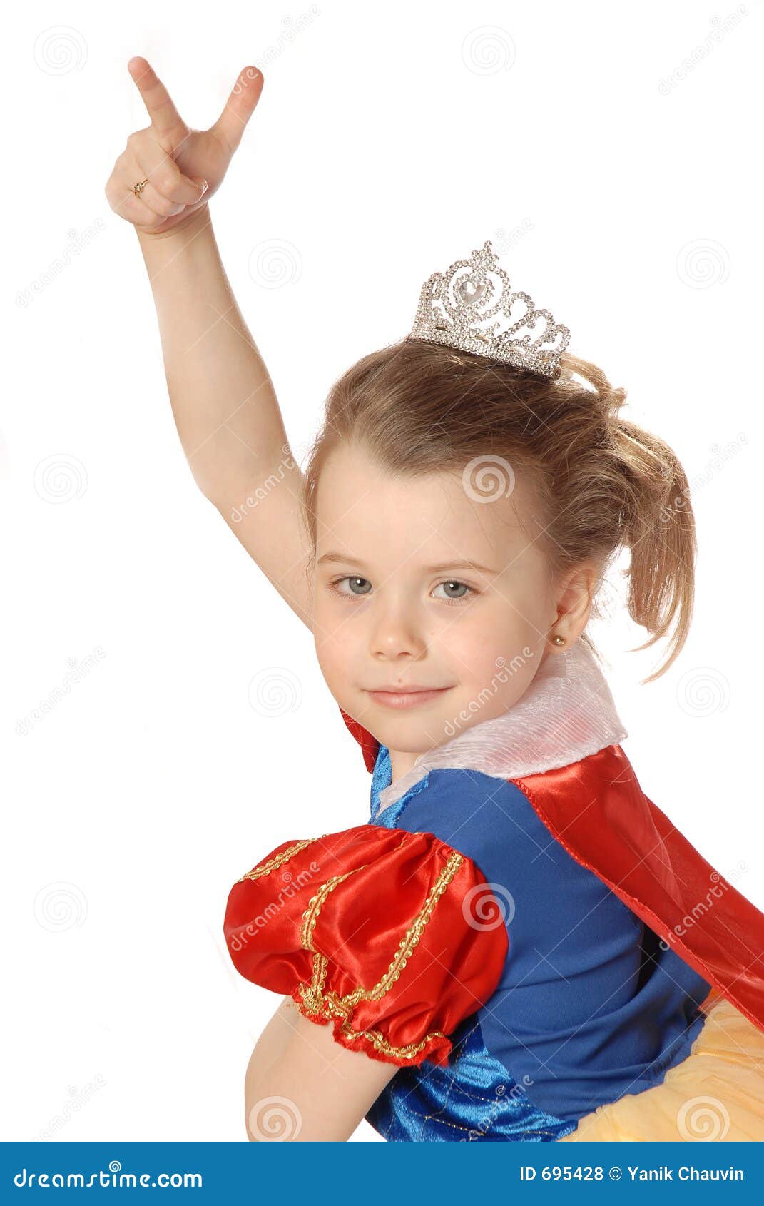 Dancing princess stock photo. Image of blond, stare, fairytale - 695428