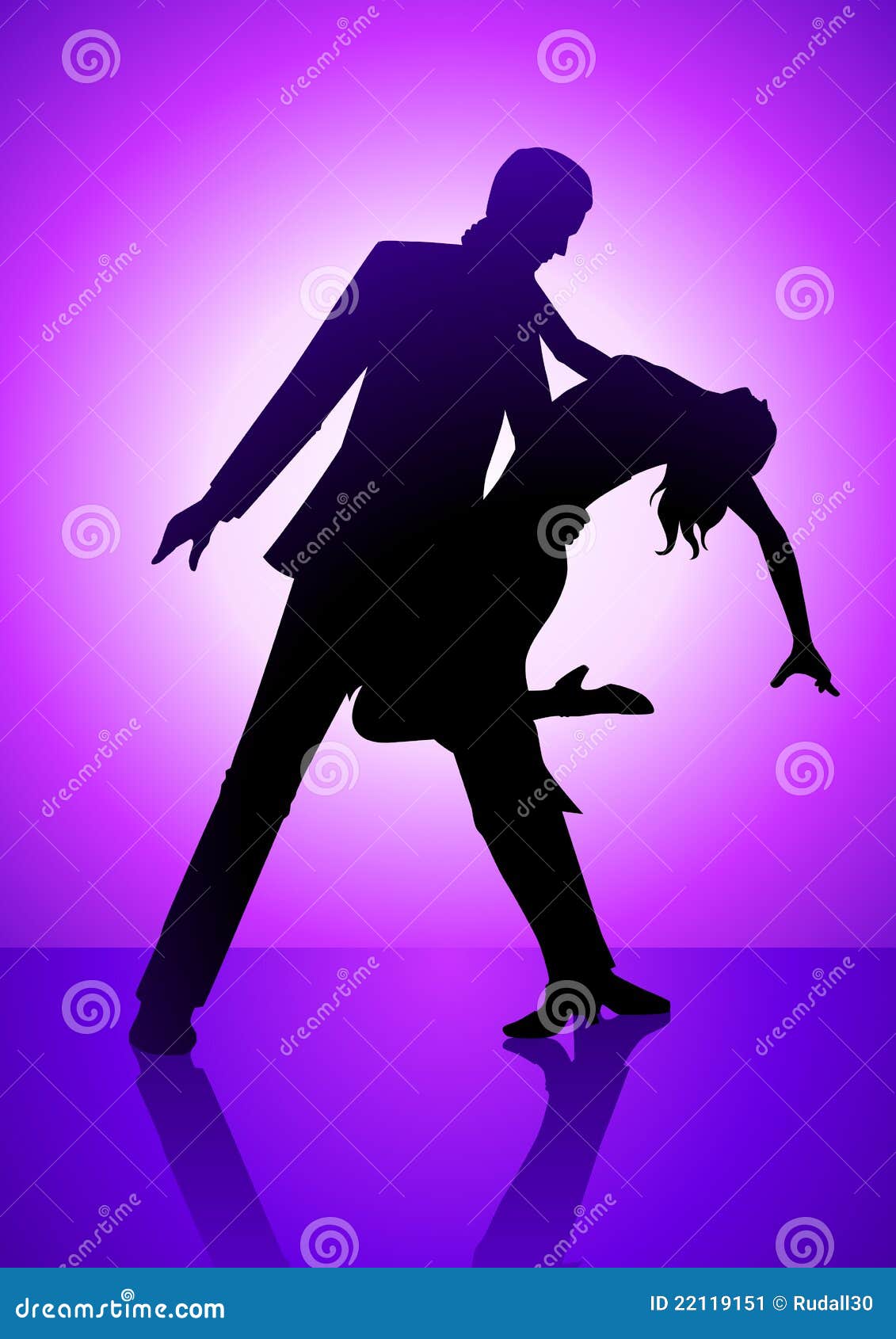 Dancing Purple stock vector. Illustration of clip, people - 22119151