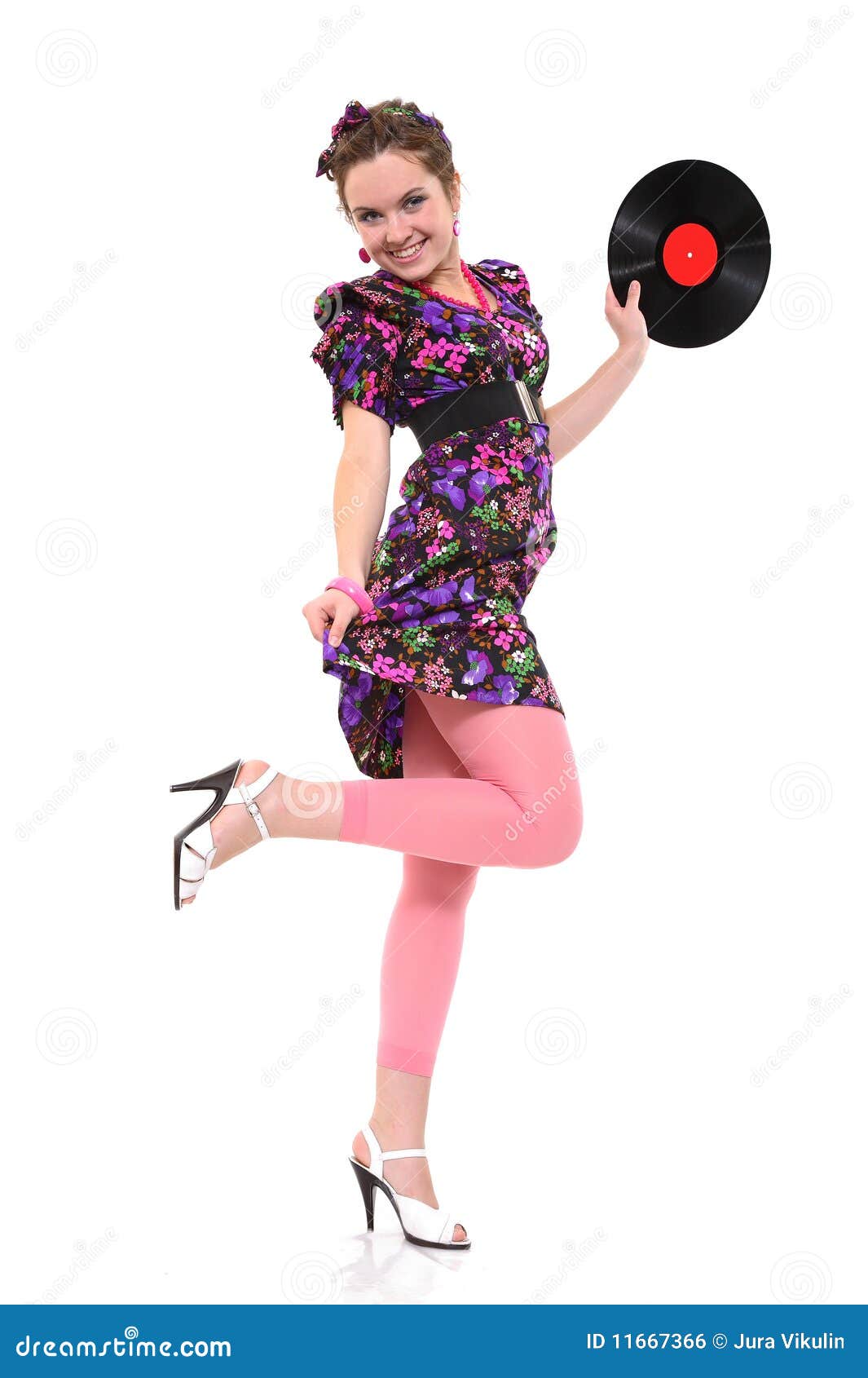 Dancing queen stock photo. Image of pretty, bright, cheerful - 11667366