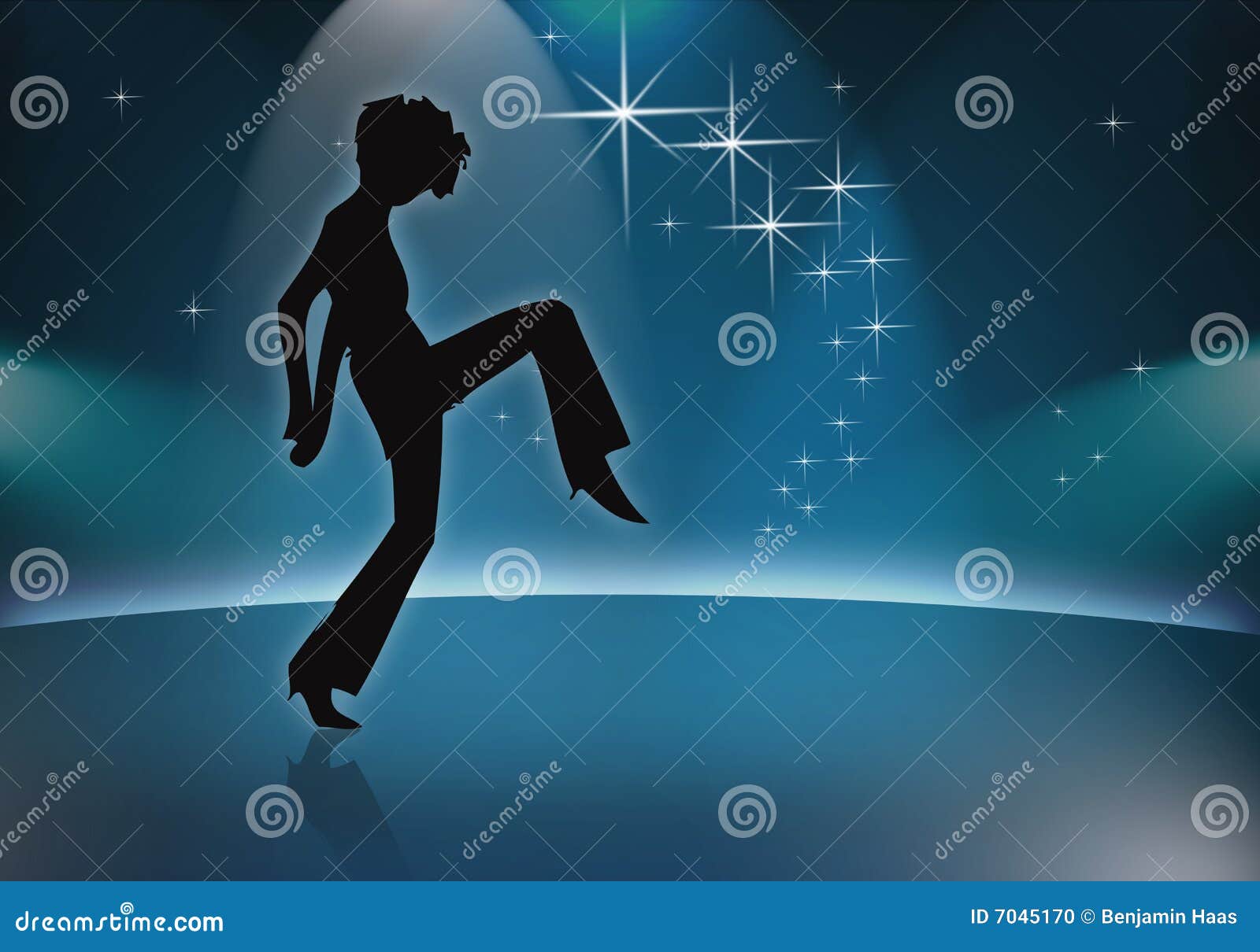Dancing queen stock illustration. Illustration of effects - 7045170
