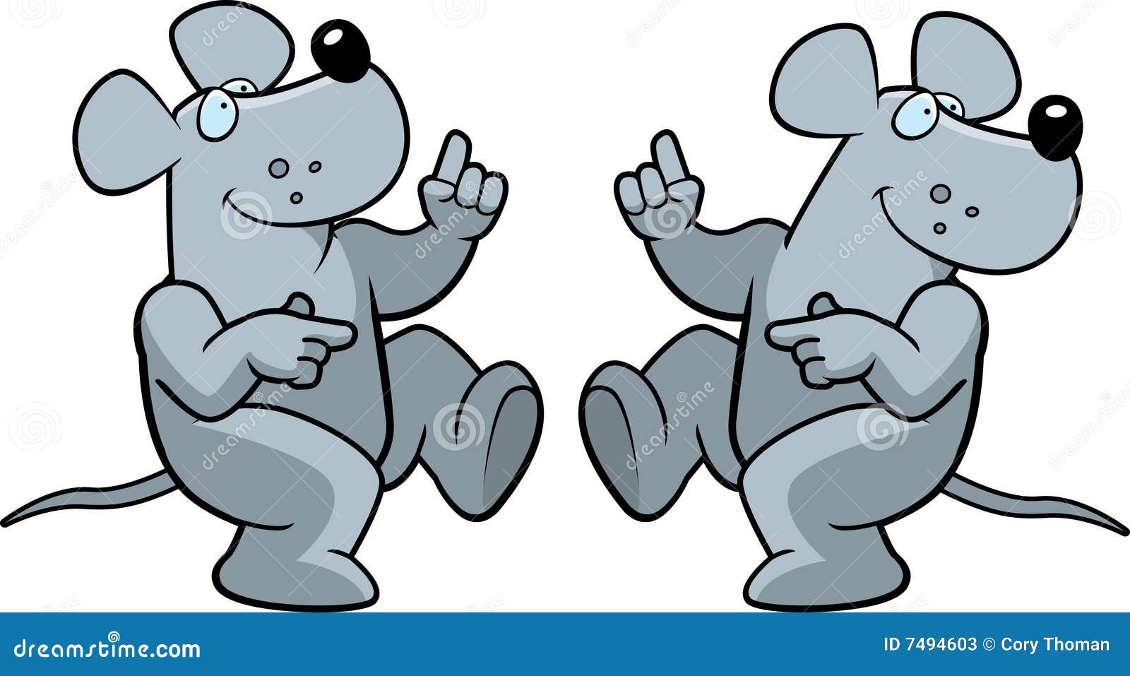 Dancing Rat stock vector. Illustration of mouse, vector - 7494603