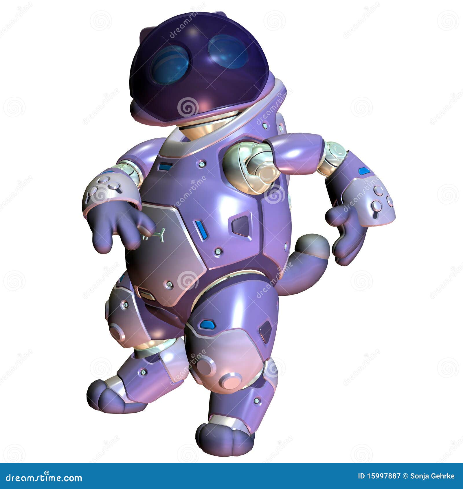 Dancing robot stock illustration. Illustration of individual - 15997887