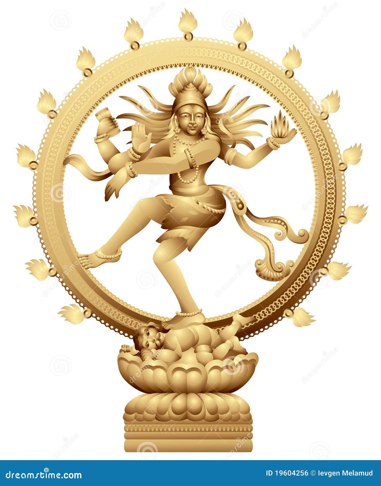 Hindu God Shiva Dance