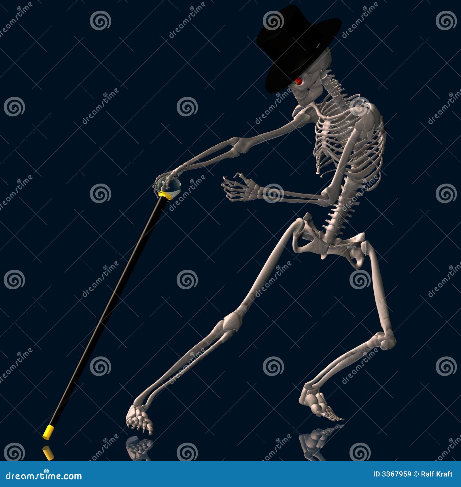 Dancing Skeleton.hand Drawing Vector Detailed | CartoonDealer.com ...