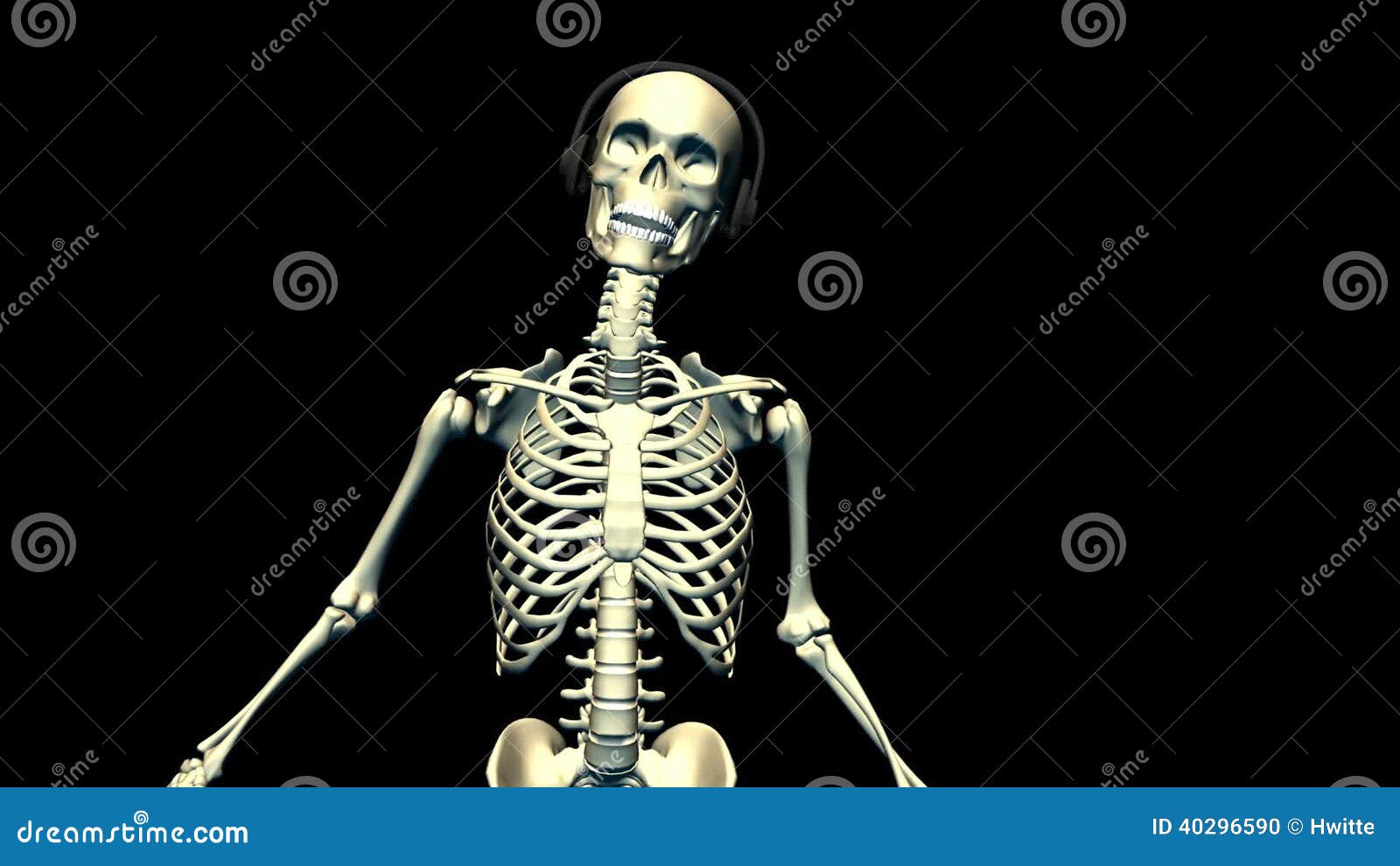 Dancing Skeleton Animation