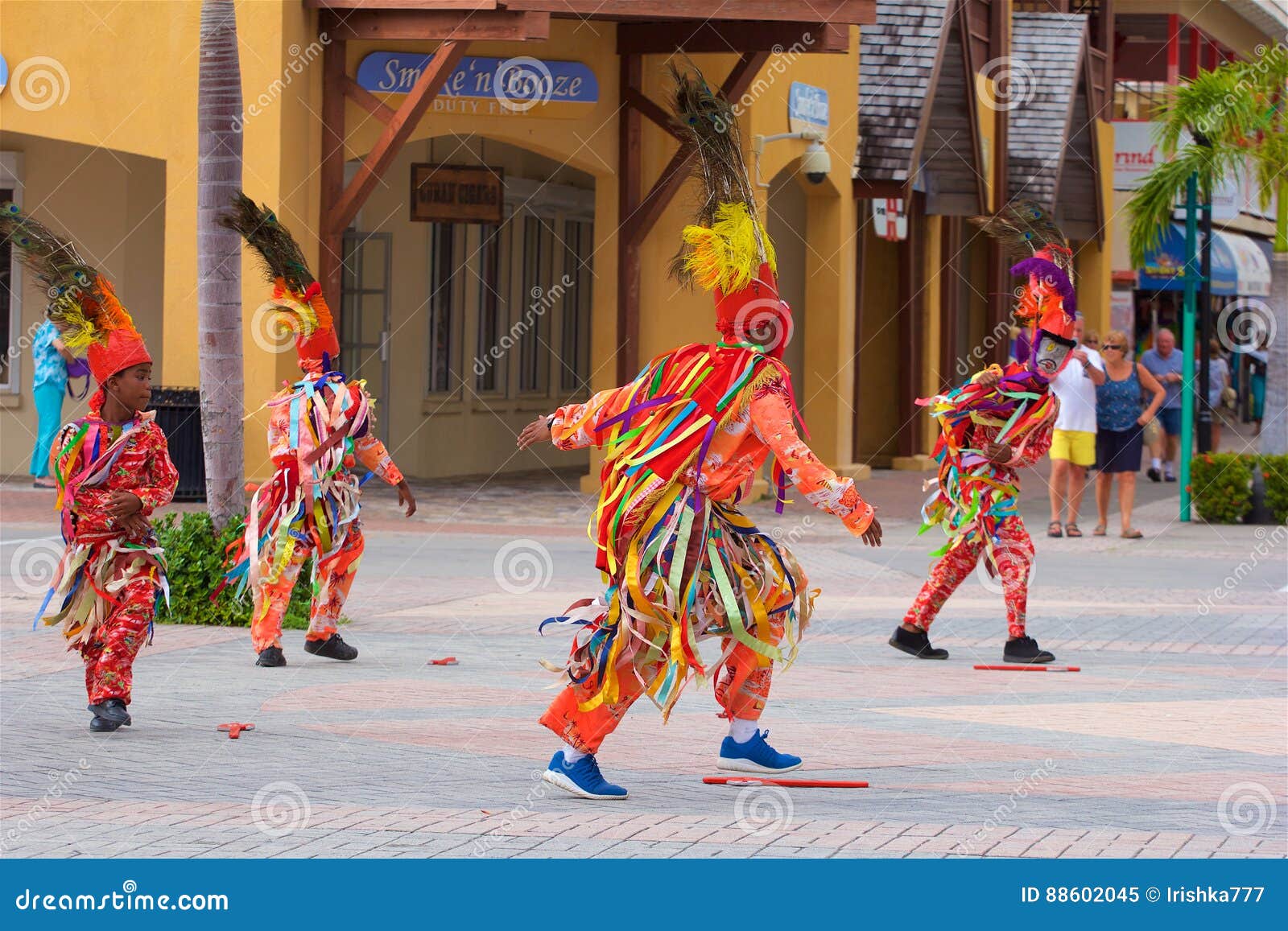 Dancing in St Kitts, Caribbean Editorial Image - Image of boys ...