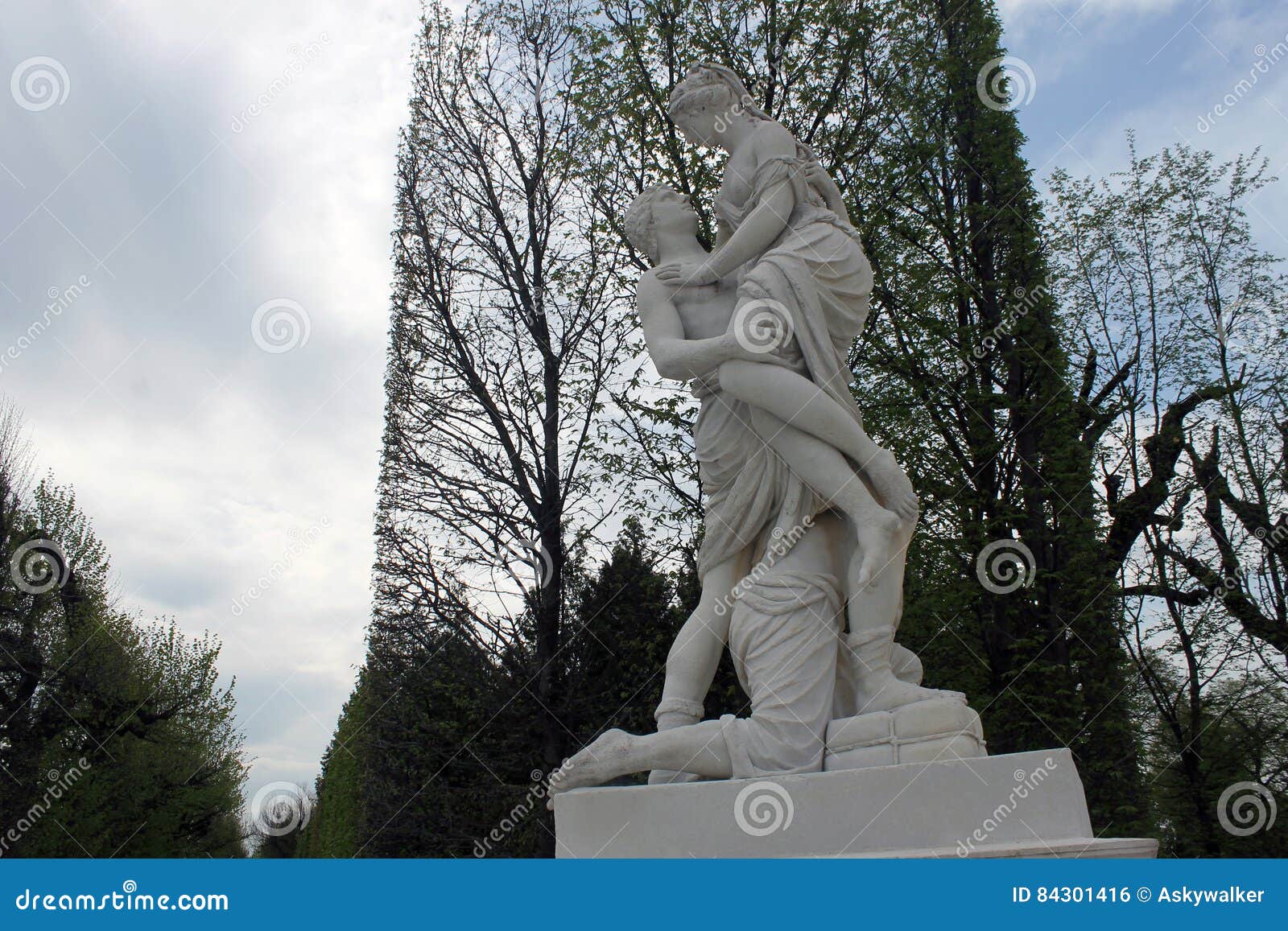 Statues Dancing God Shiva And Goddess Parvati, Nandi Bull And Other ...